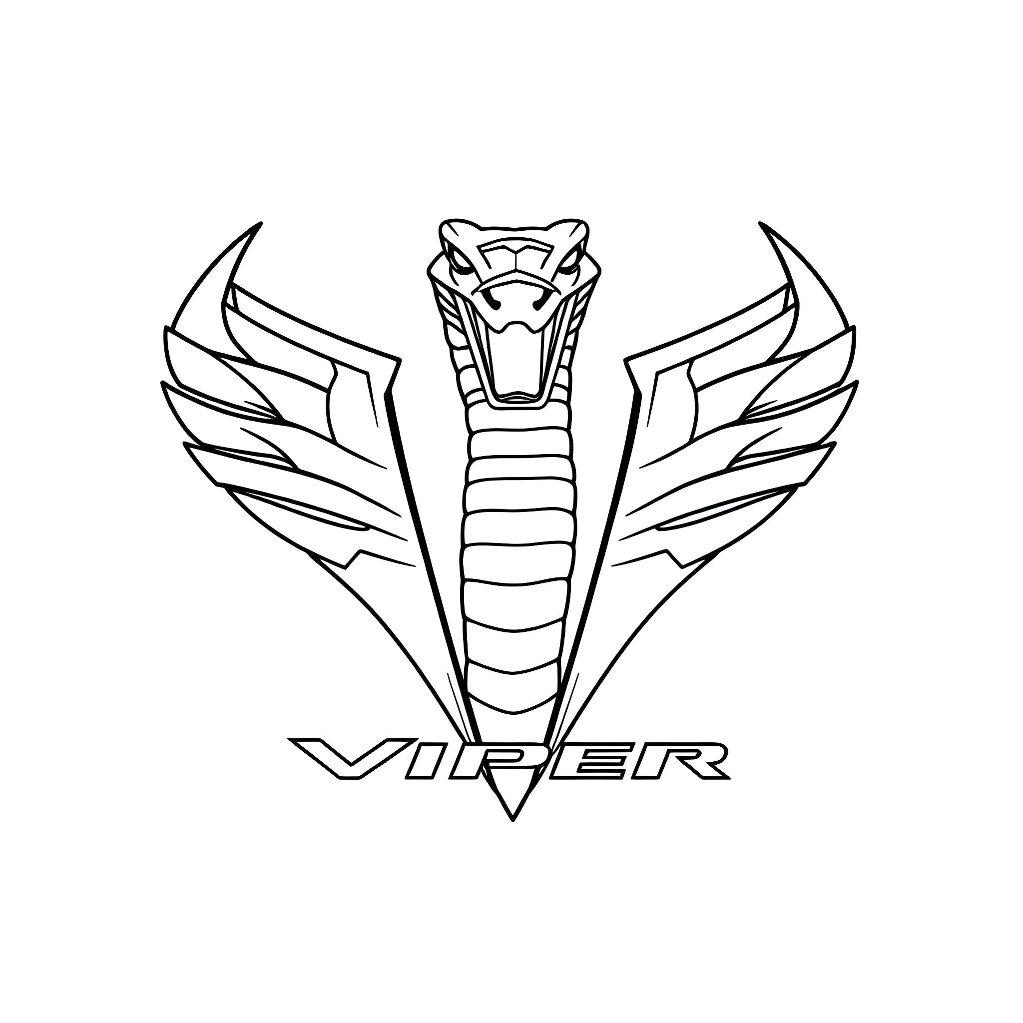 Best Dodge Viper Coloring Pages (Free Printable PDF)