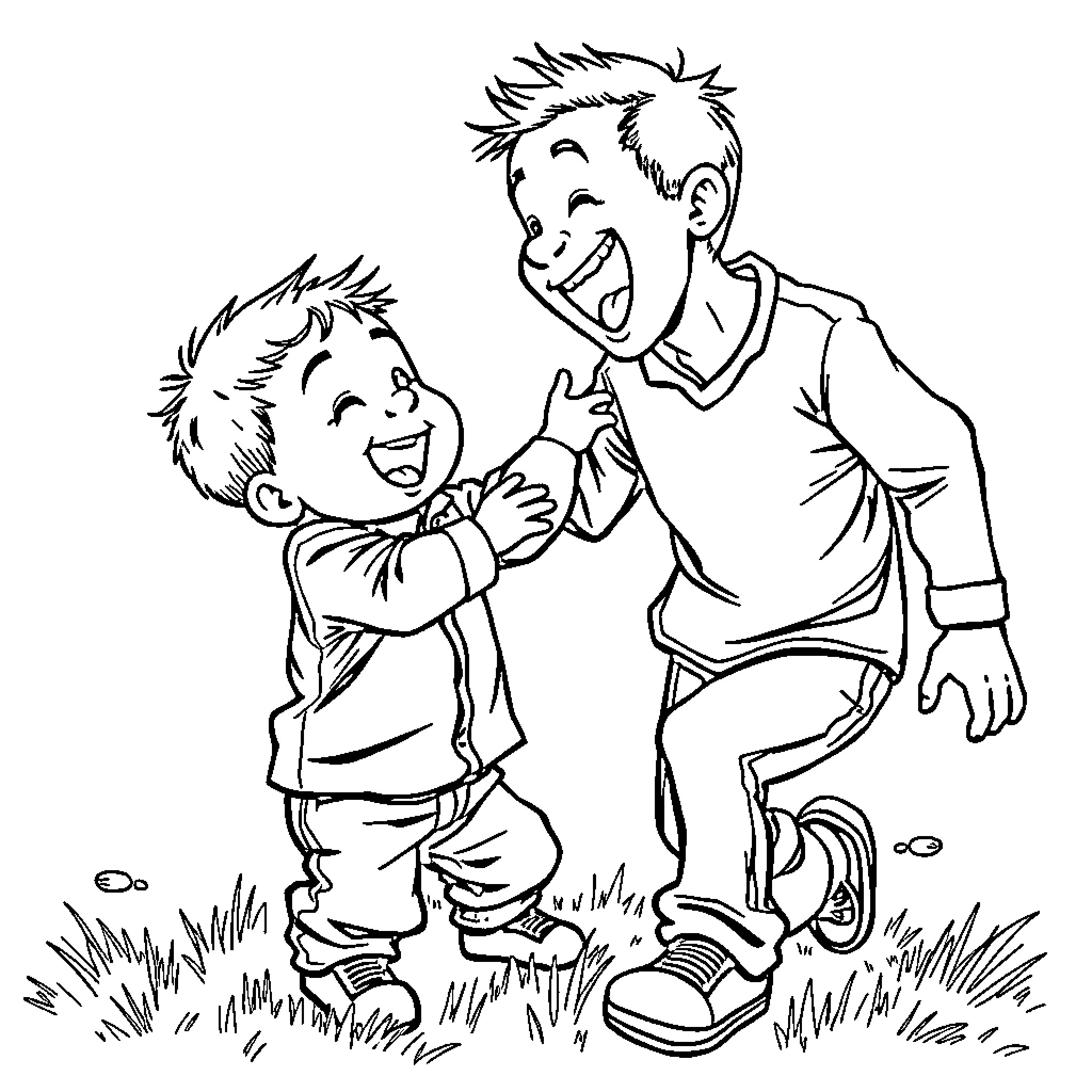 Best Brother Coloring Pages (Free Printable PDF)