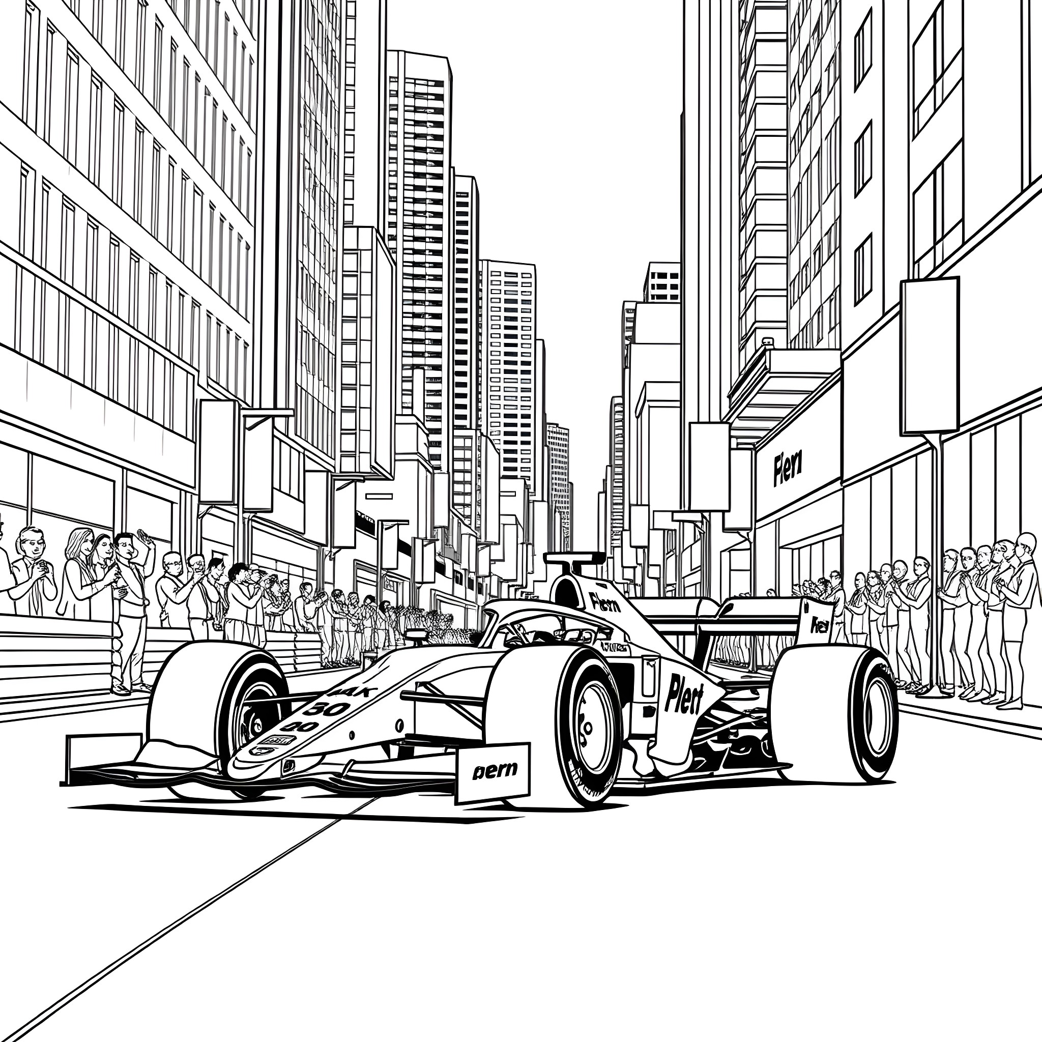 4 Best Formula 1 Car Coloring Pages (Free Printable PDFs)
