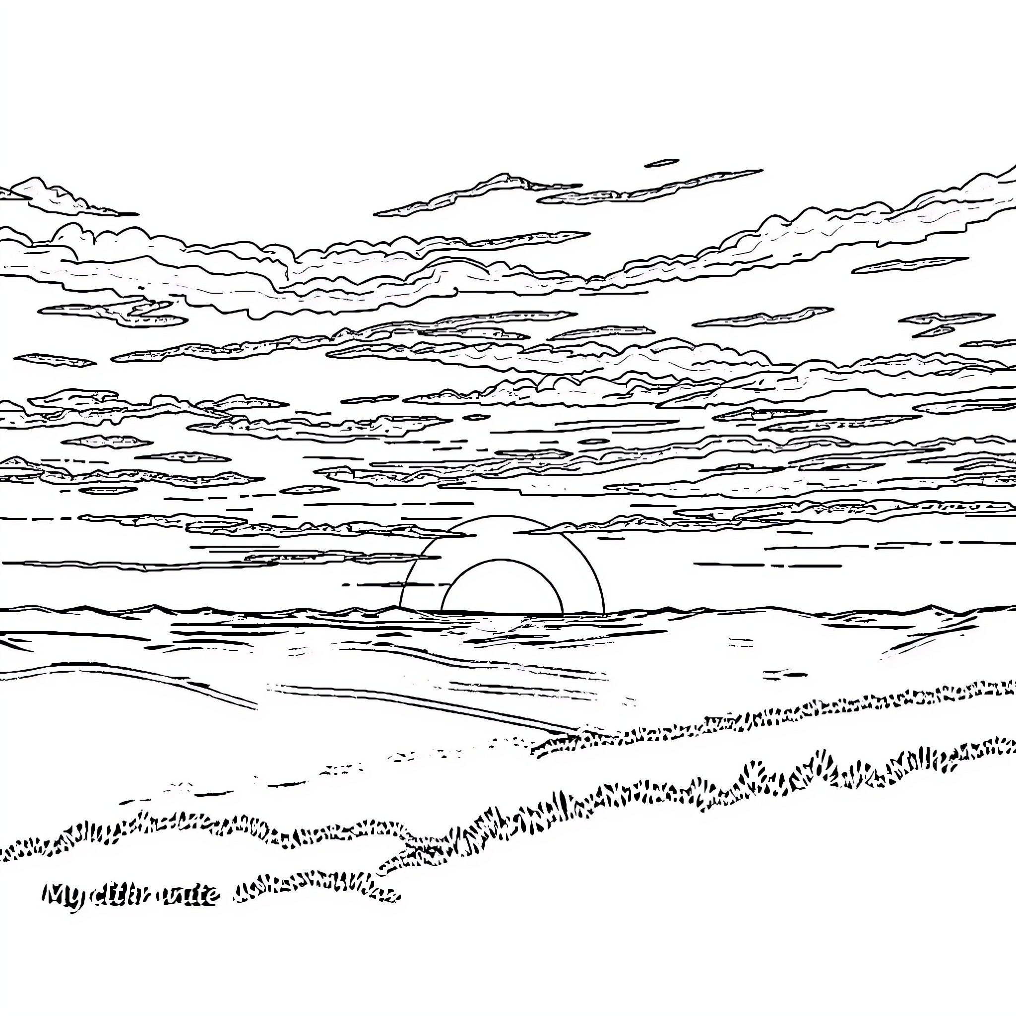 118 Best Sunset Coloring Pages (Free Printable PDFs)
