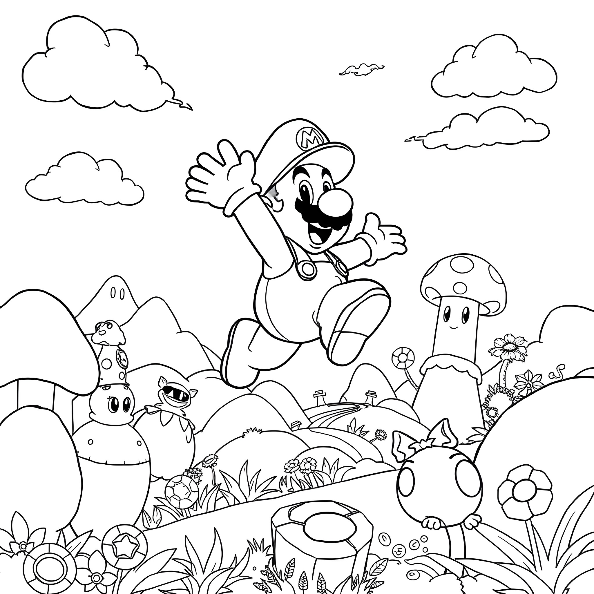3 Best Nintendo Switch Coloring Pages (Free Printable PDFs)