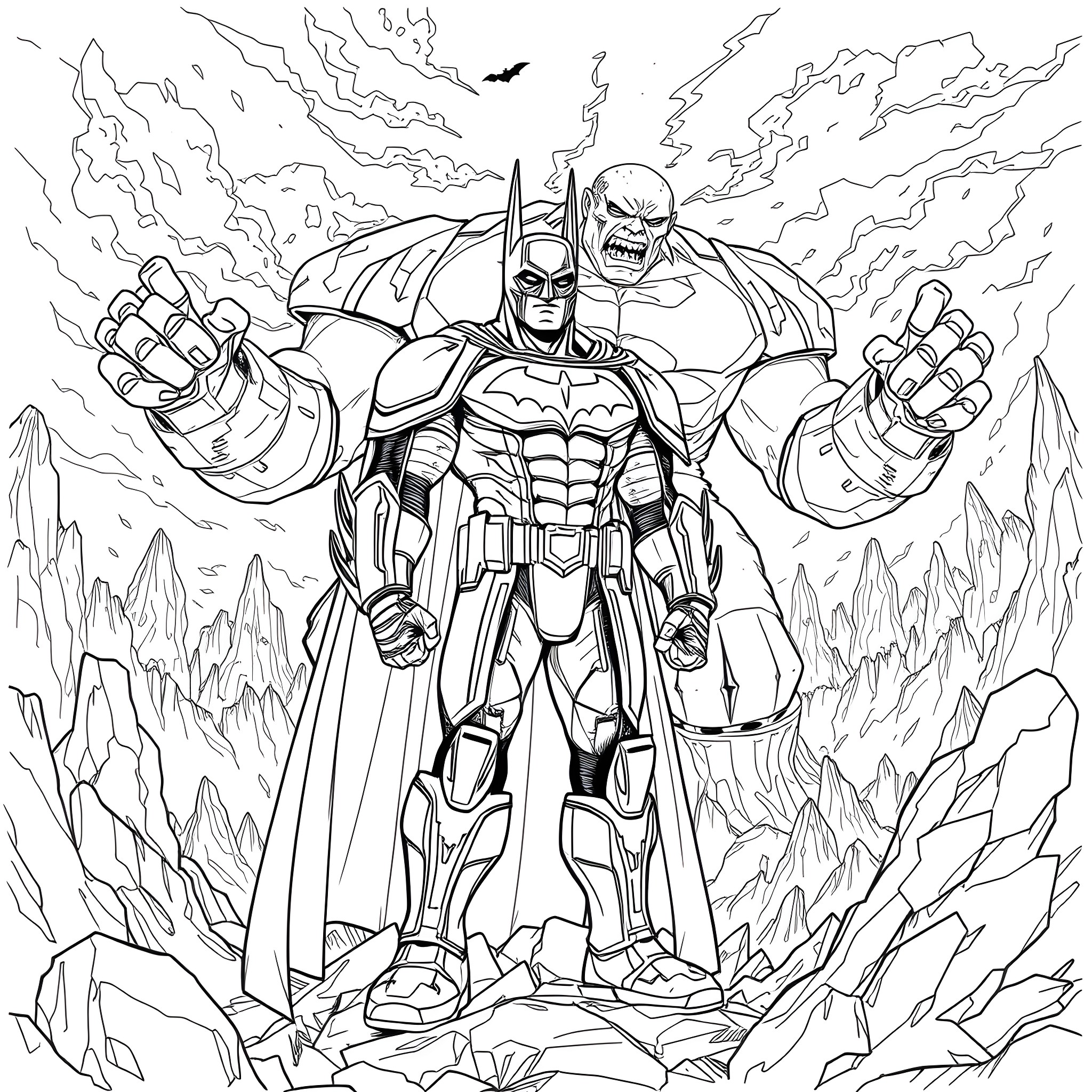 158 Best Batman Coloring Pages (Free Printable PDFs)