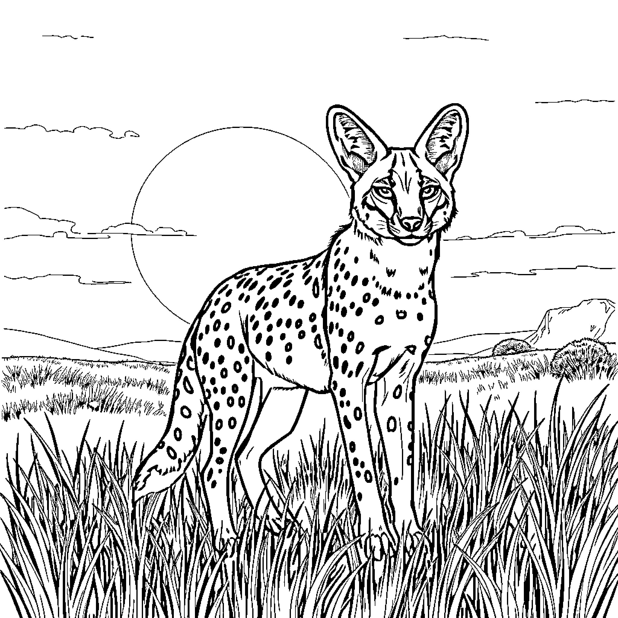 Best Jackal Coloring Pages (Free Printable PDF)