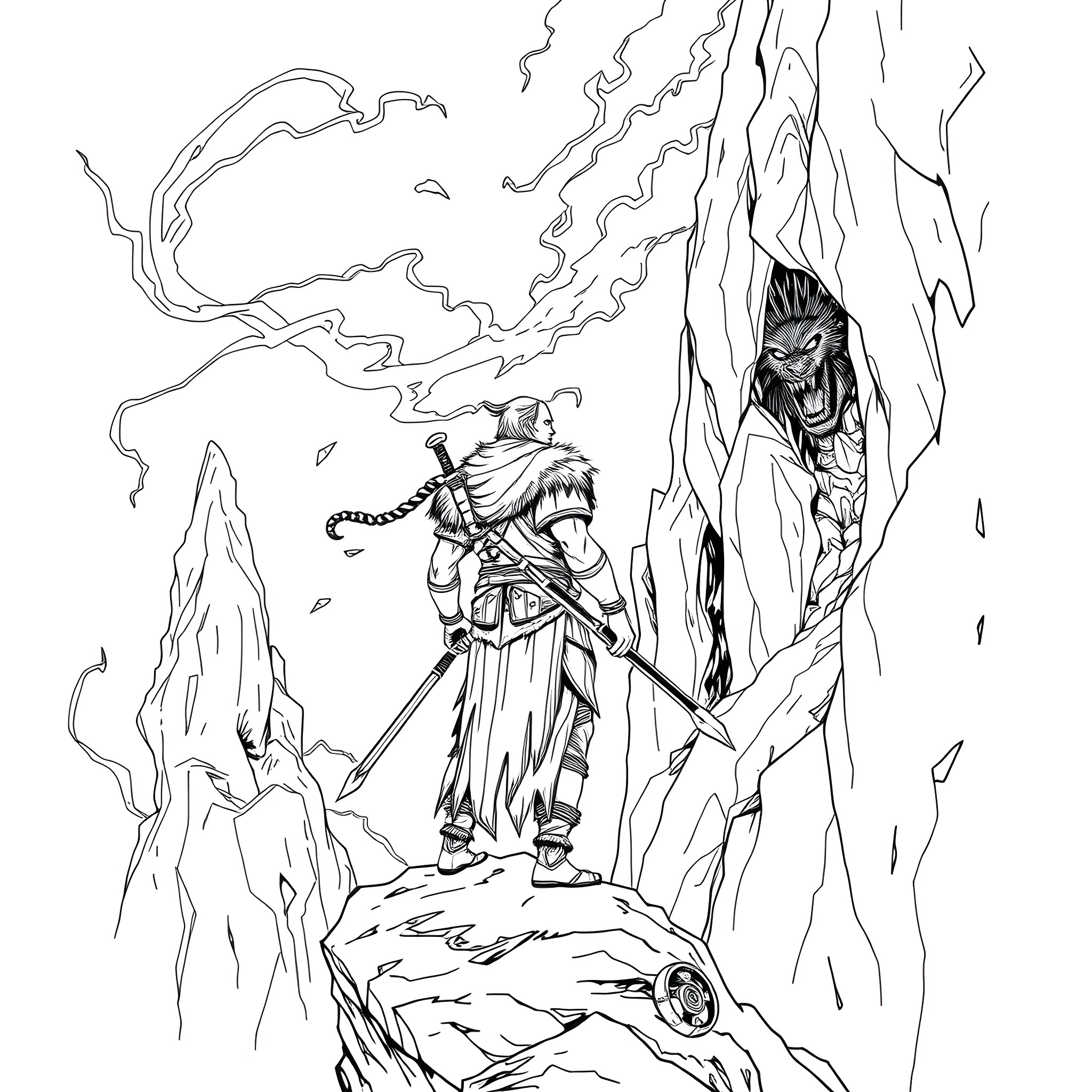 Best Warrior Coloring Pages (Free Printable PDF)