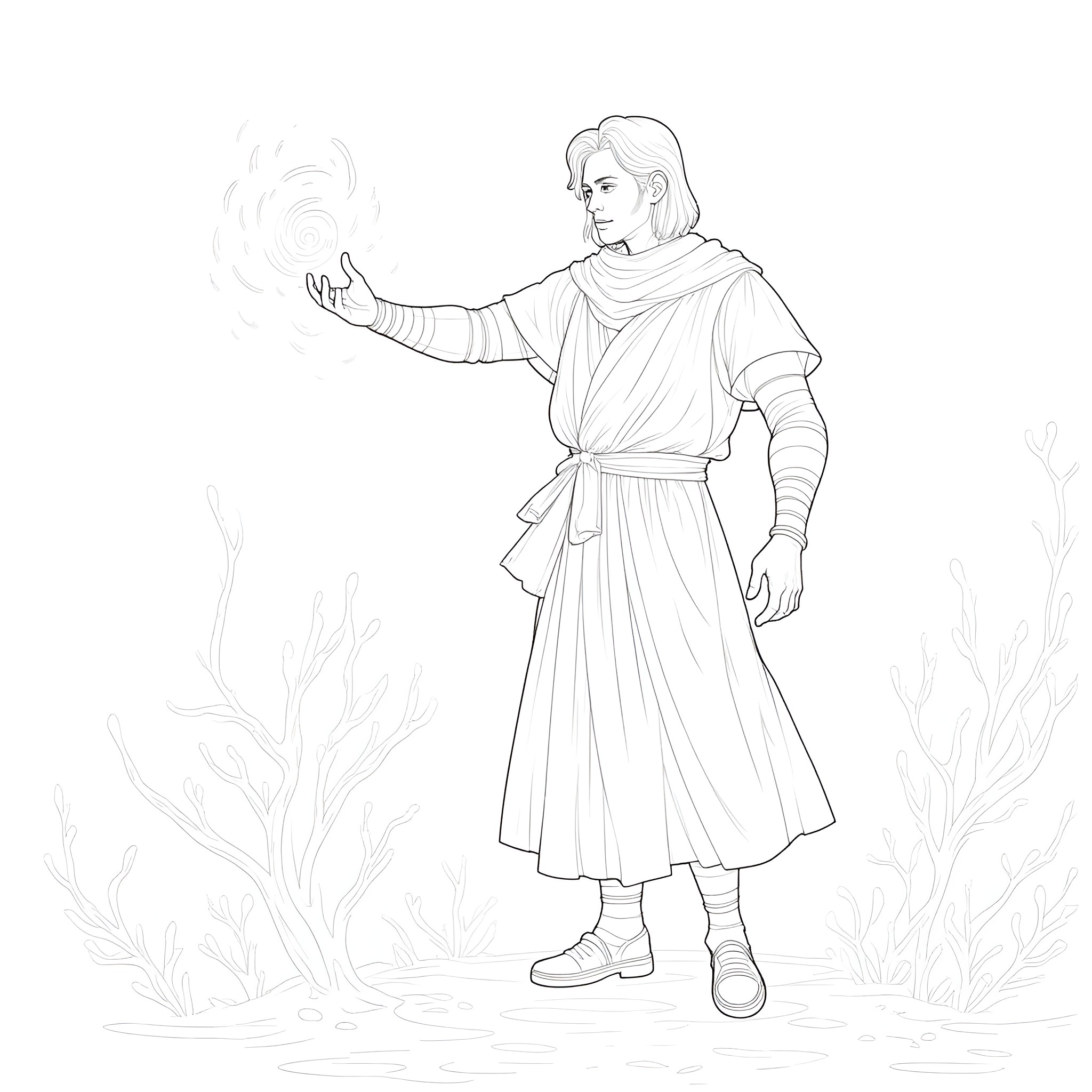 Best Druid Coloring Pages (Free Printable PDF)