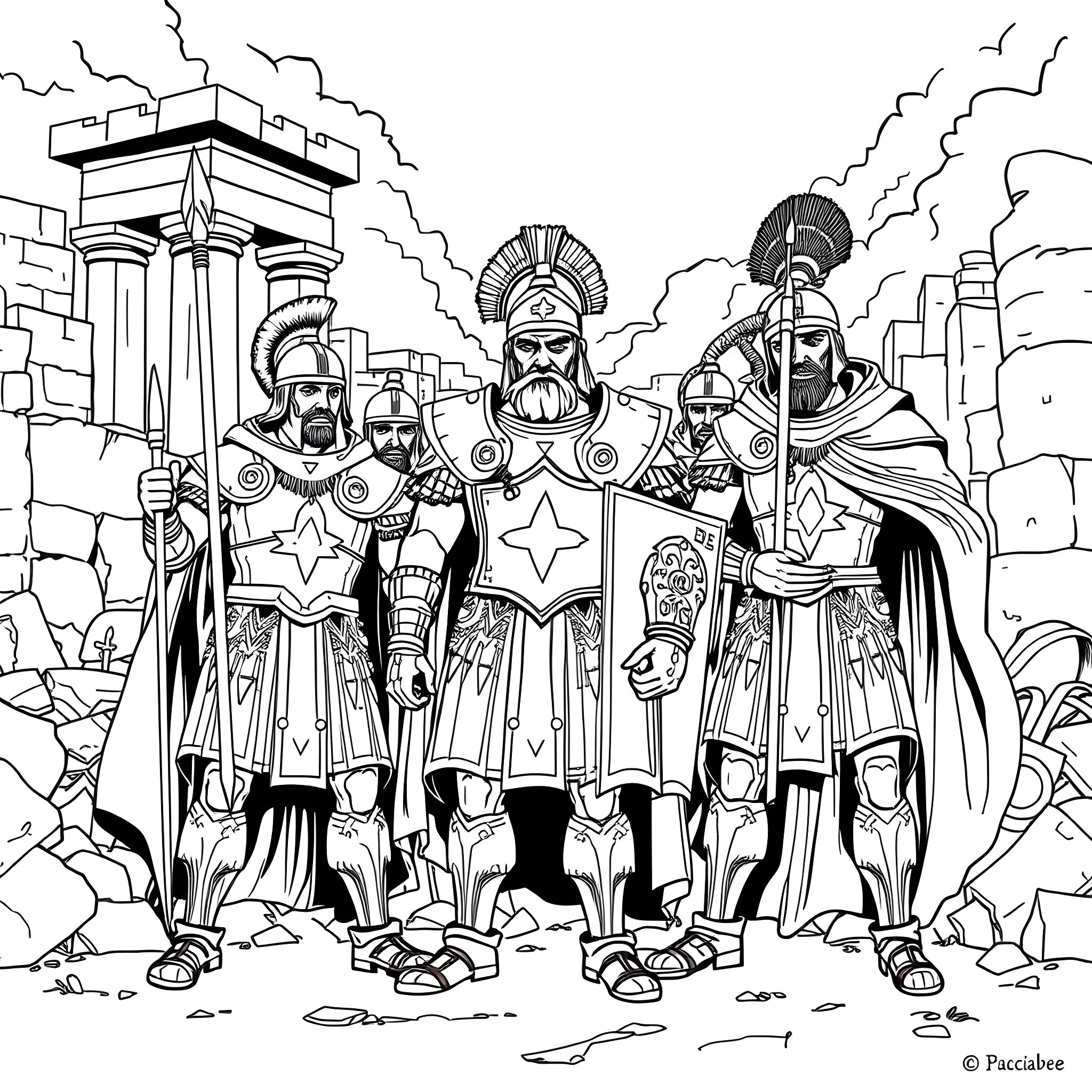 Best Maccabees Coloring Pages (Free Printable PDF)