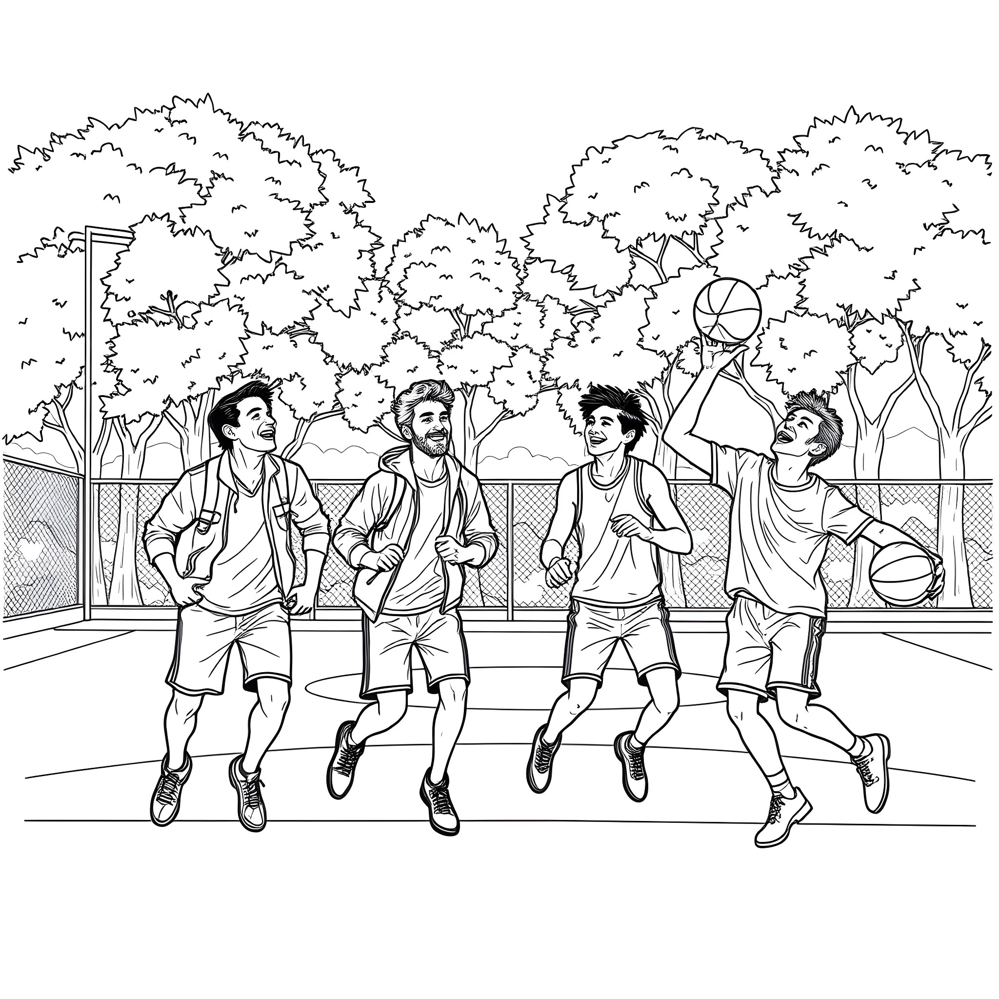 Best Netball Coloring Pages (Free Printable PDF)