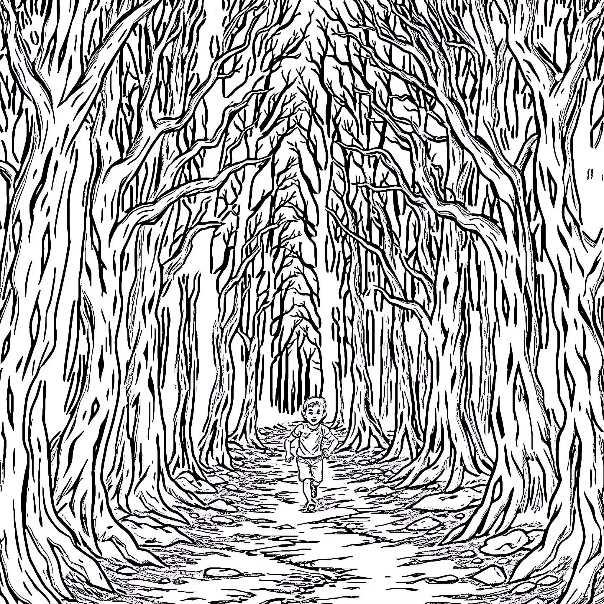 Best Forest Coloring Pages (Free Printable PDF)