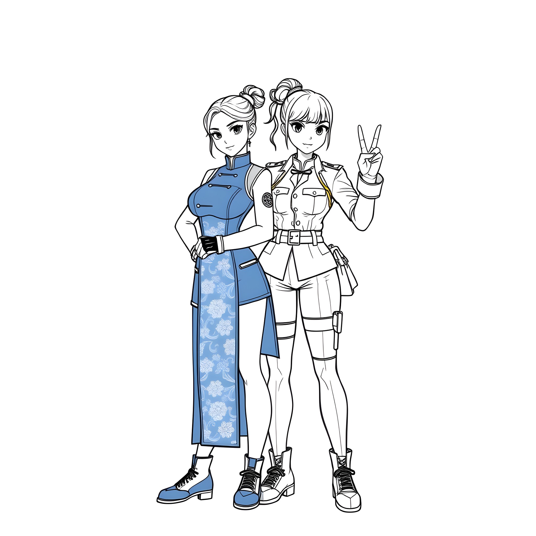 28 Best Chun Li Coloring Pages (Free Printable PDFs)