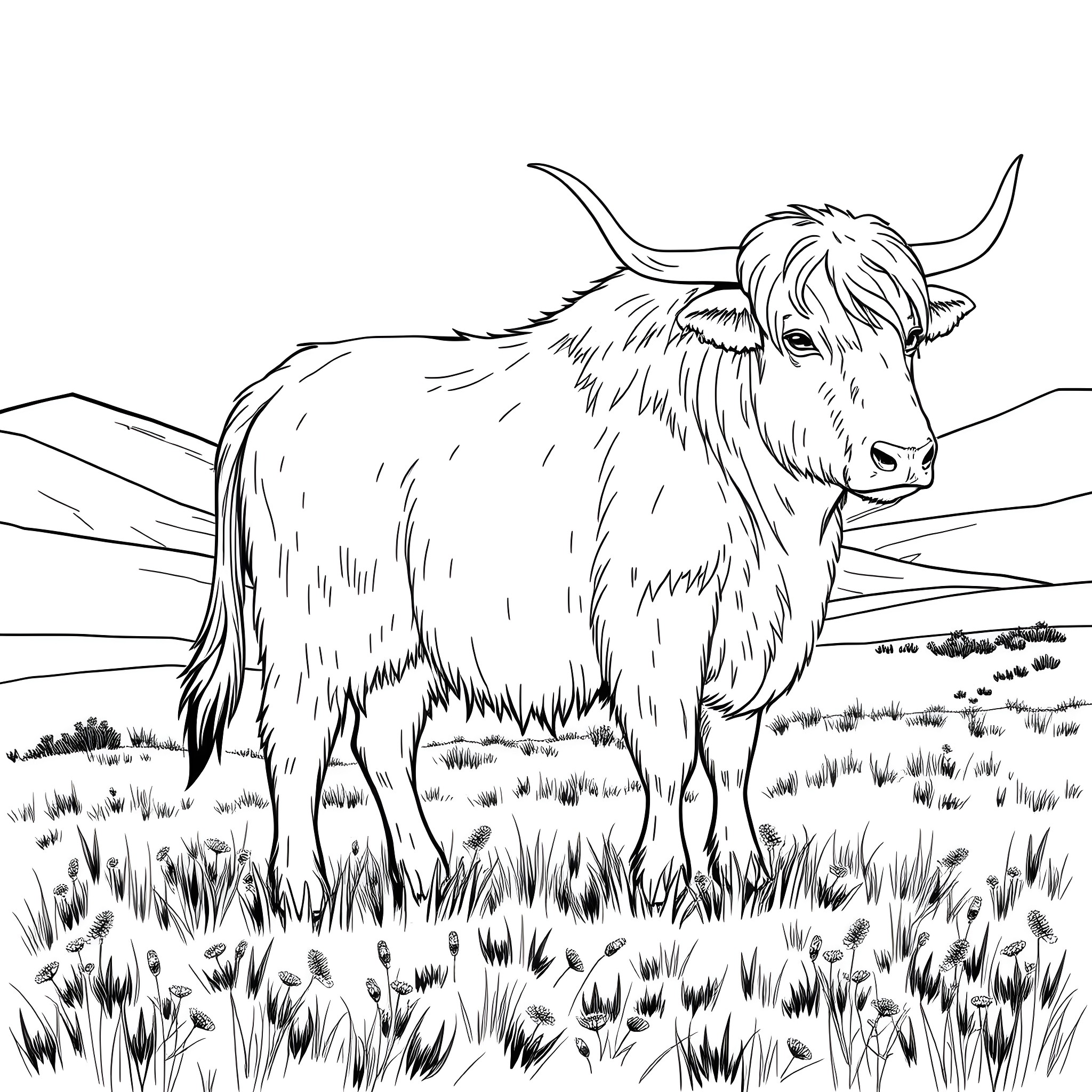 Best Yak Coloring Pages (Free Printable PDF)