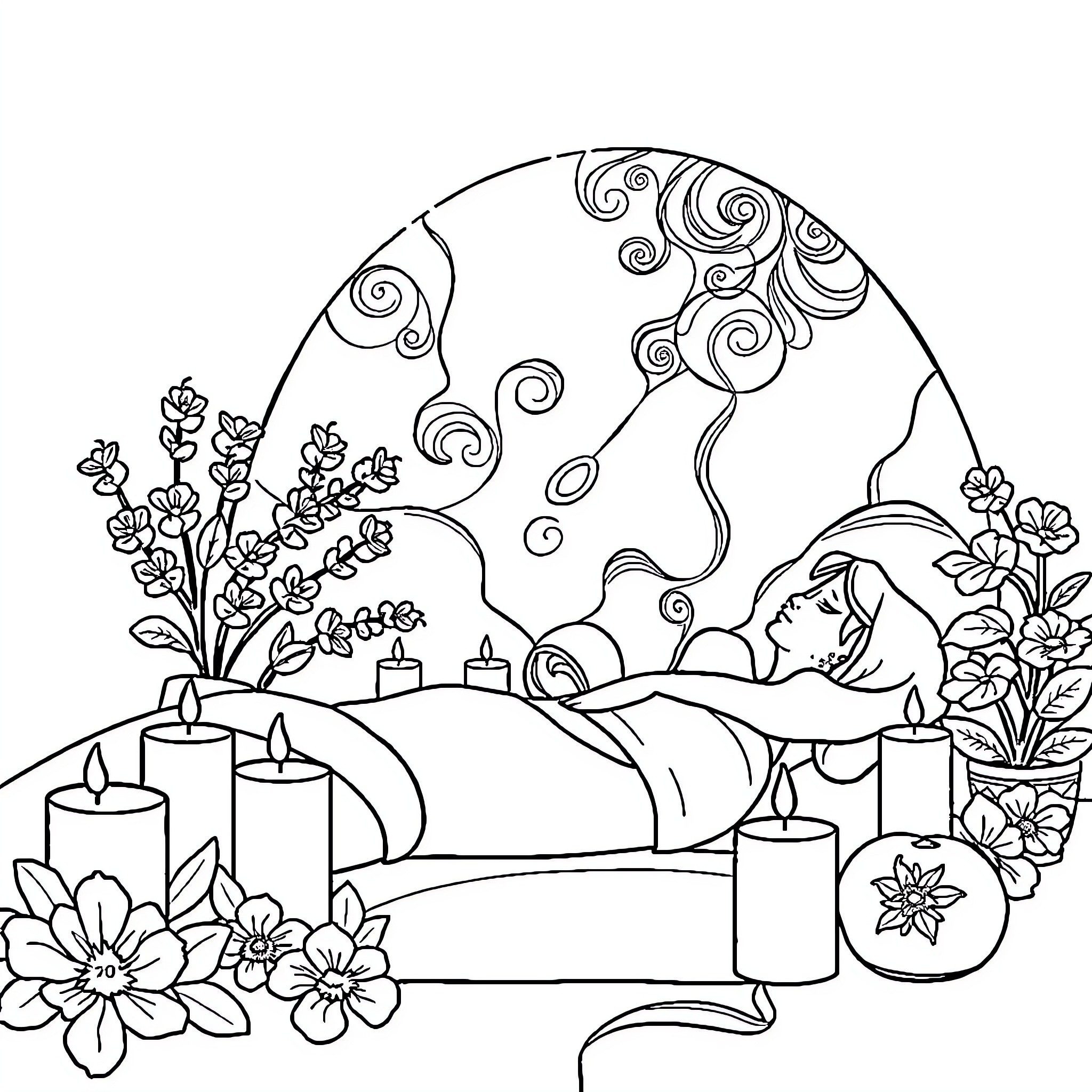 Best Spa Coloring Pages (Free Printable PDF)