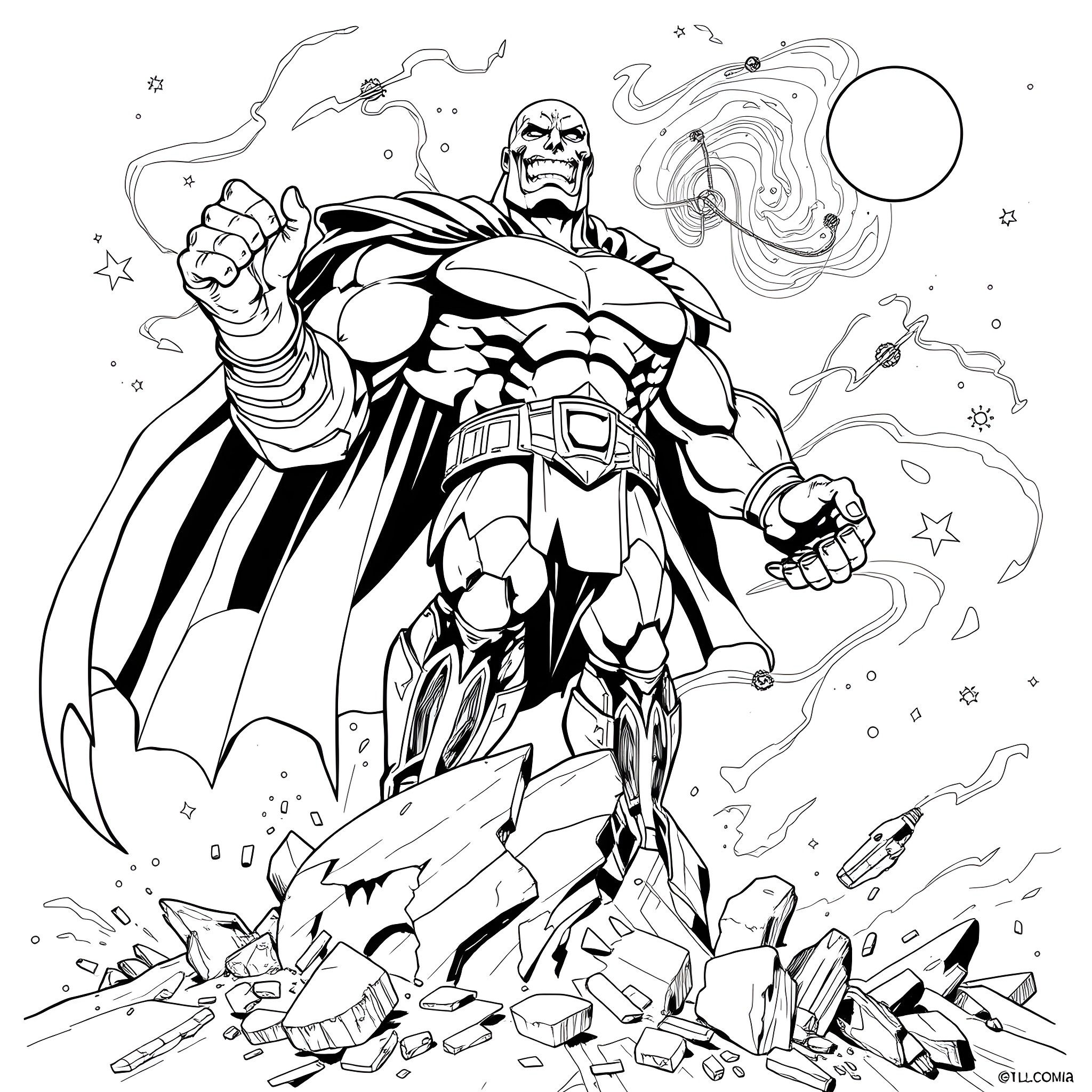 Best Titan Coloring Pages (Free Printable PDF)
