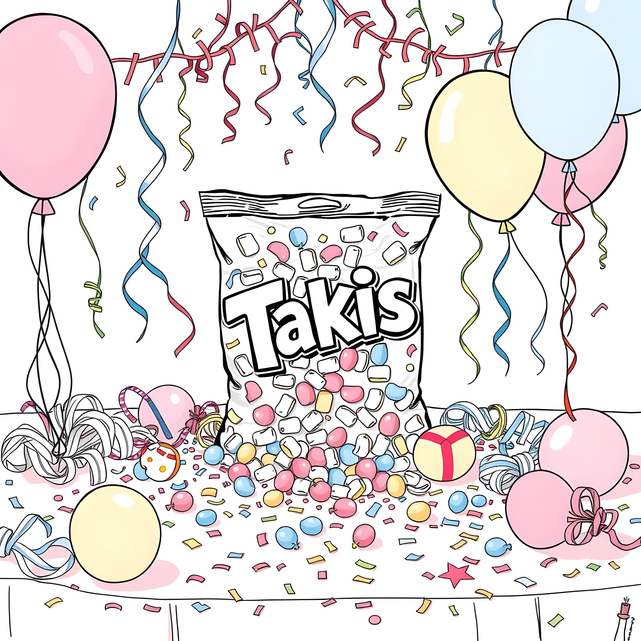Best Bag Of Takis Coloring Pages (Free Printable PDF)