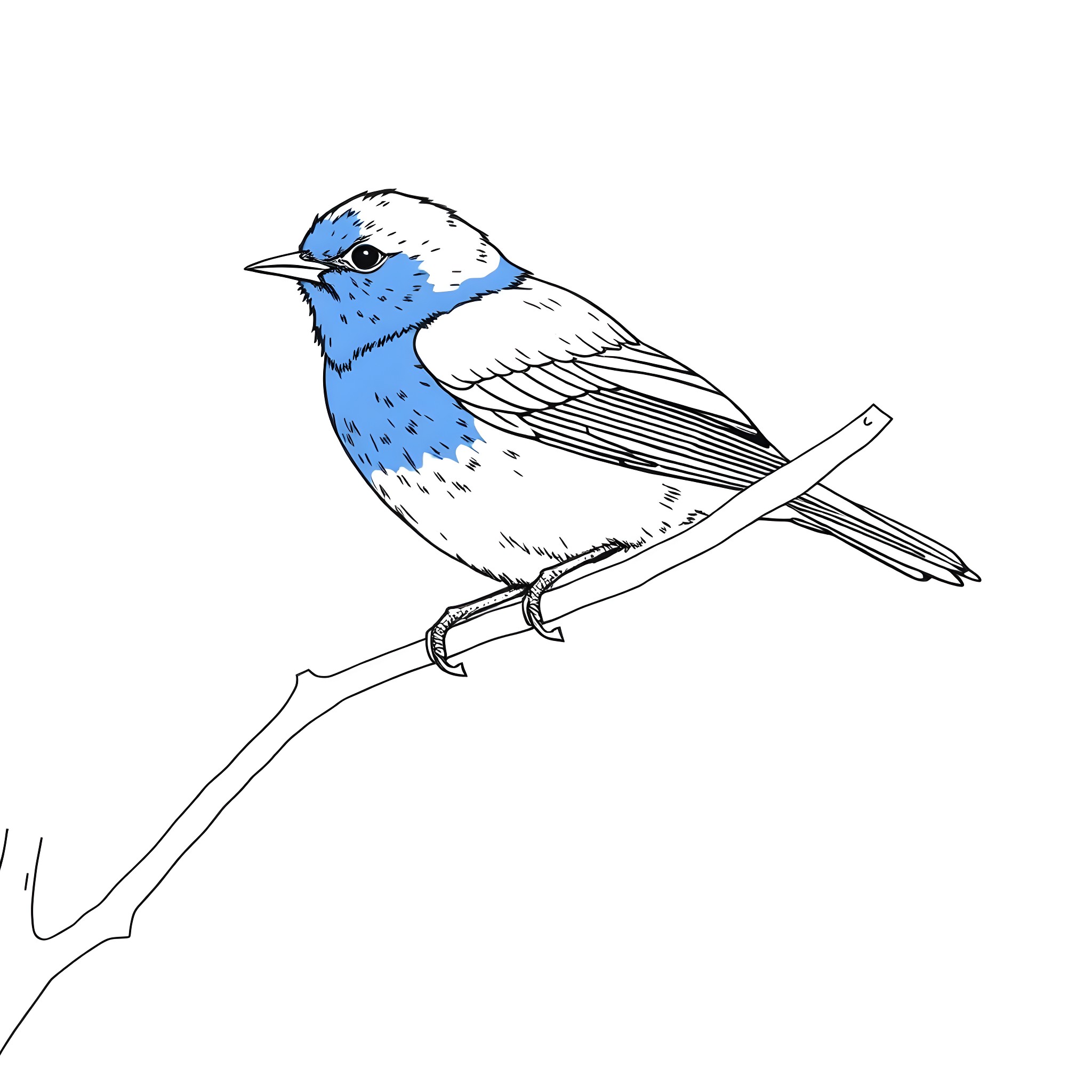 Best Indigo Bunting Coloring Pages (Free Printable PDF)