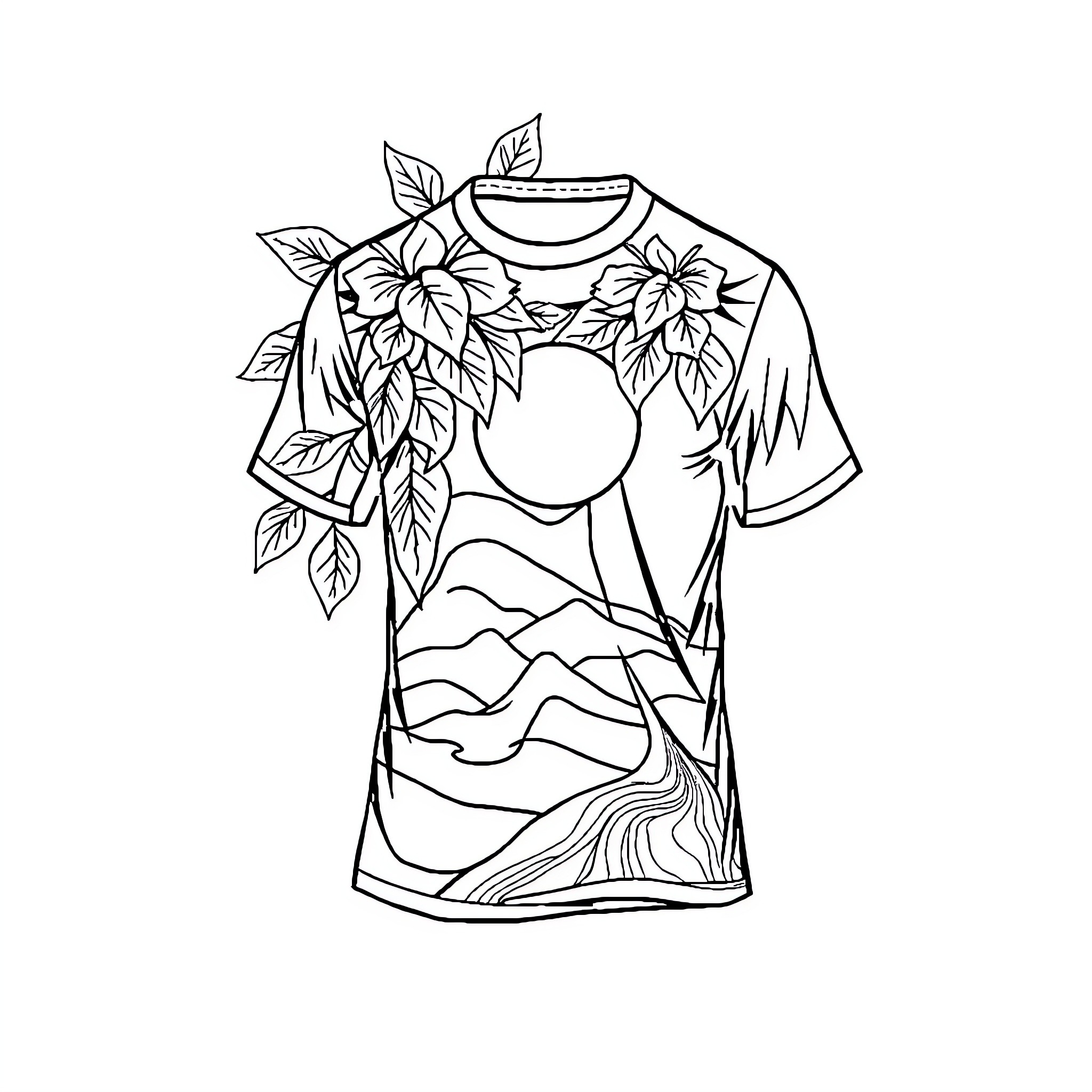 Best Tee Shirt Coloring Pages (Free Printable PDF)