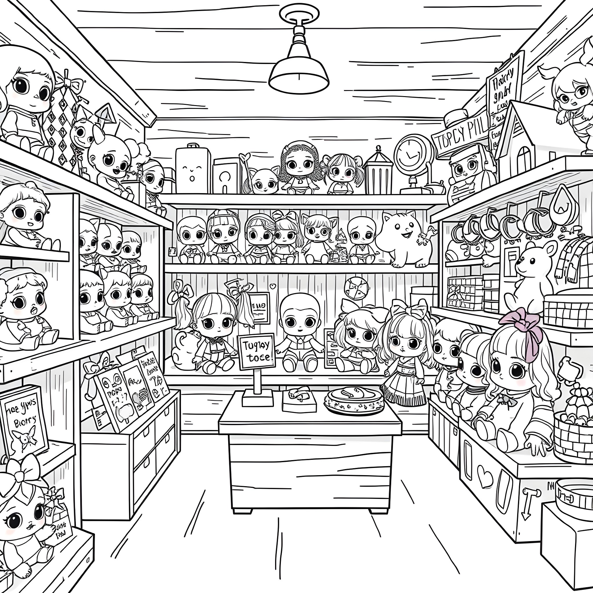 80 Best Doll Coloring Pages (Free Printable PDFs)