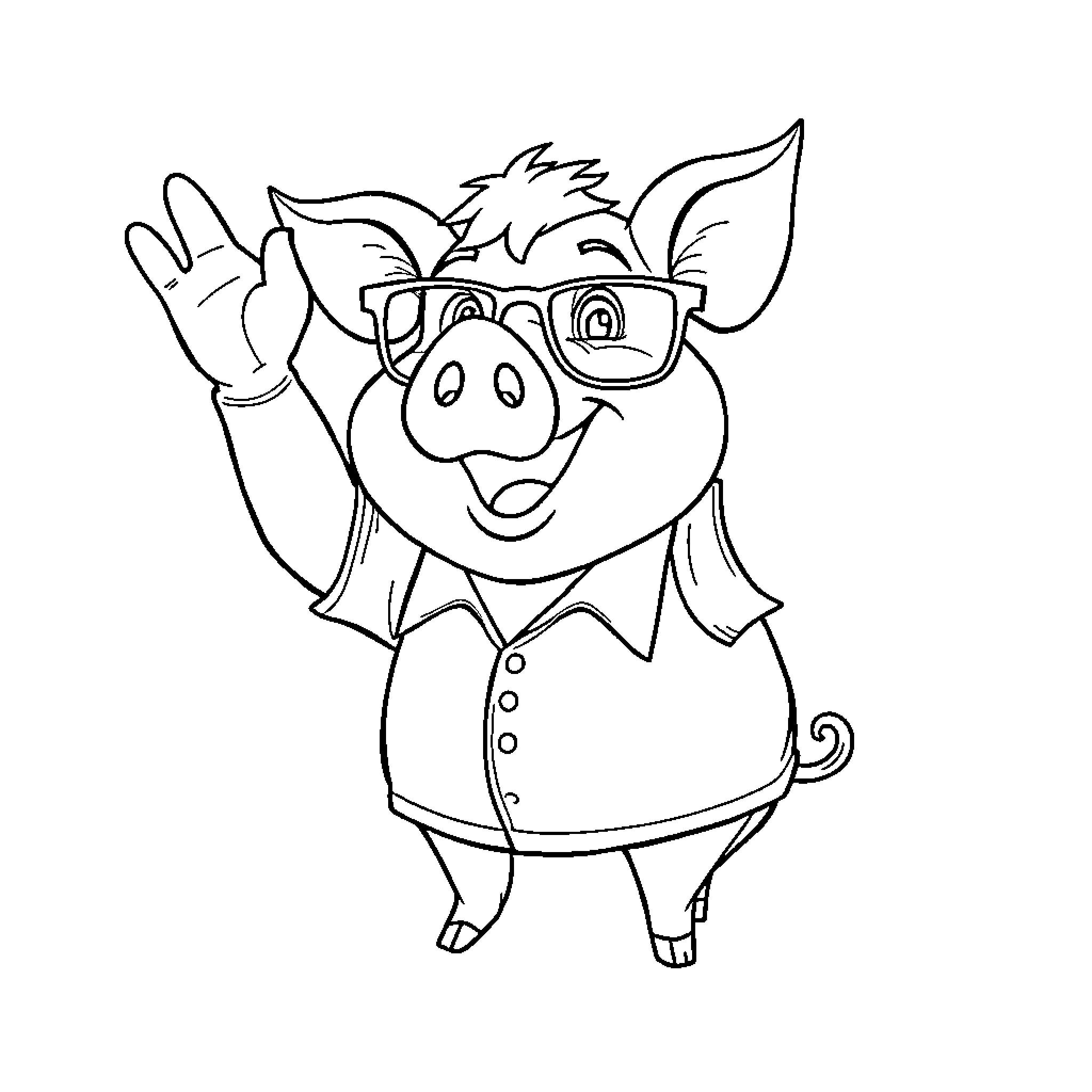 Best John Pork Coloring Pages (Free Printable PDF)