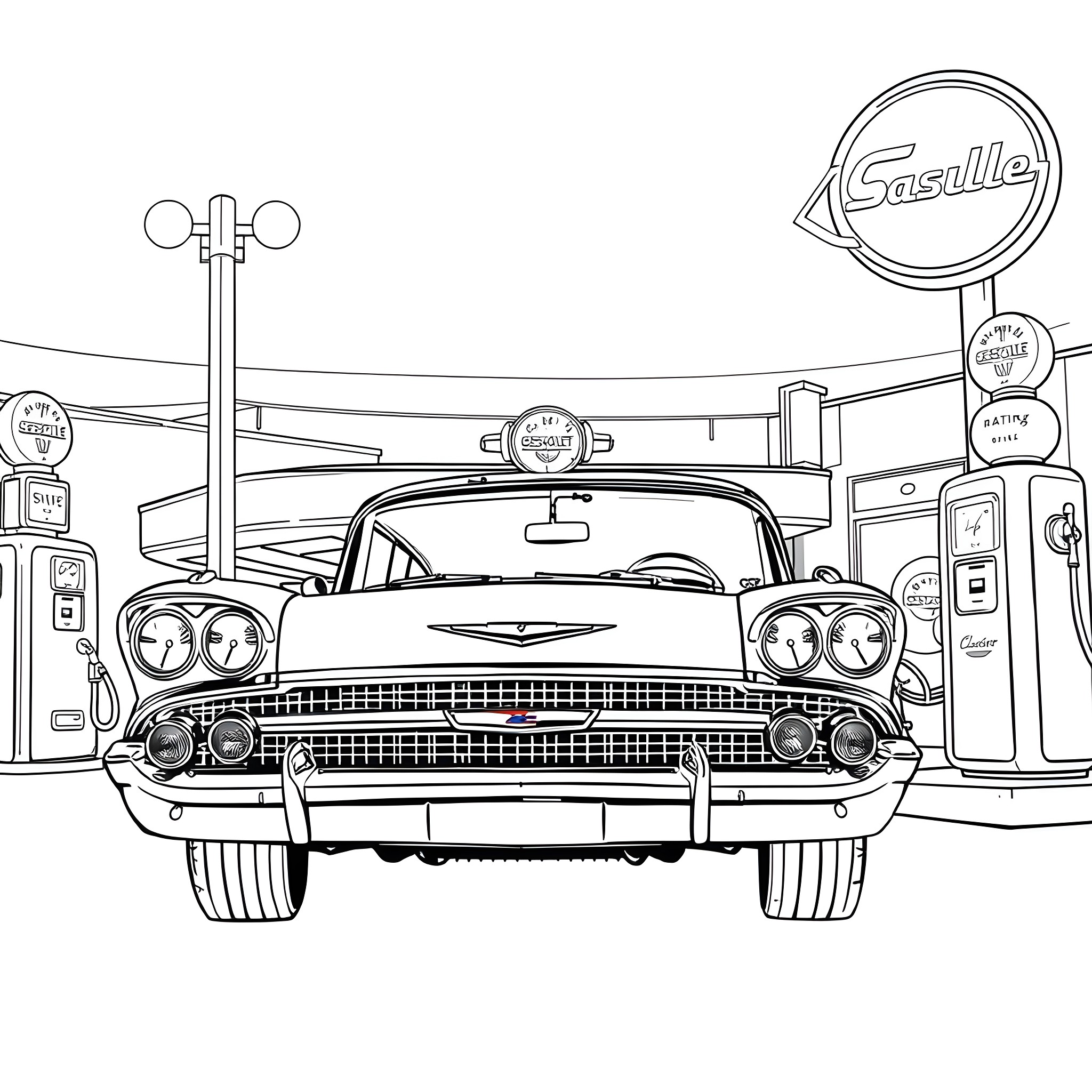 Best Chevrolet Coloring Pages (Free Printable PDF)