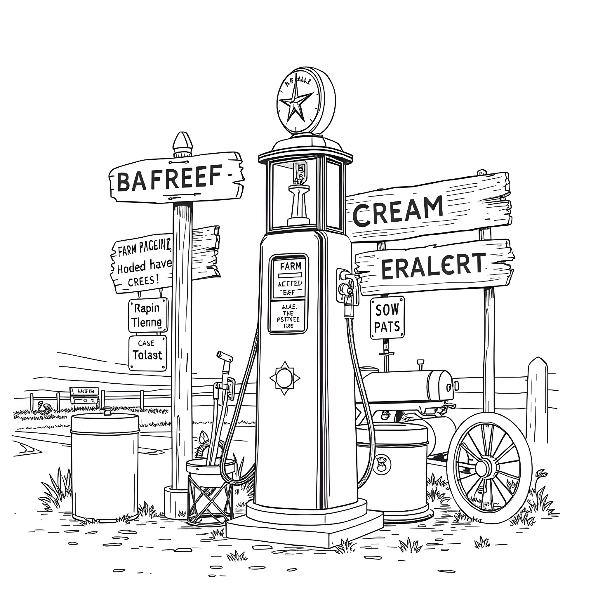 1 Best Pump Coloring Pages (Free Printable PDFs)