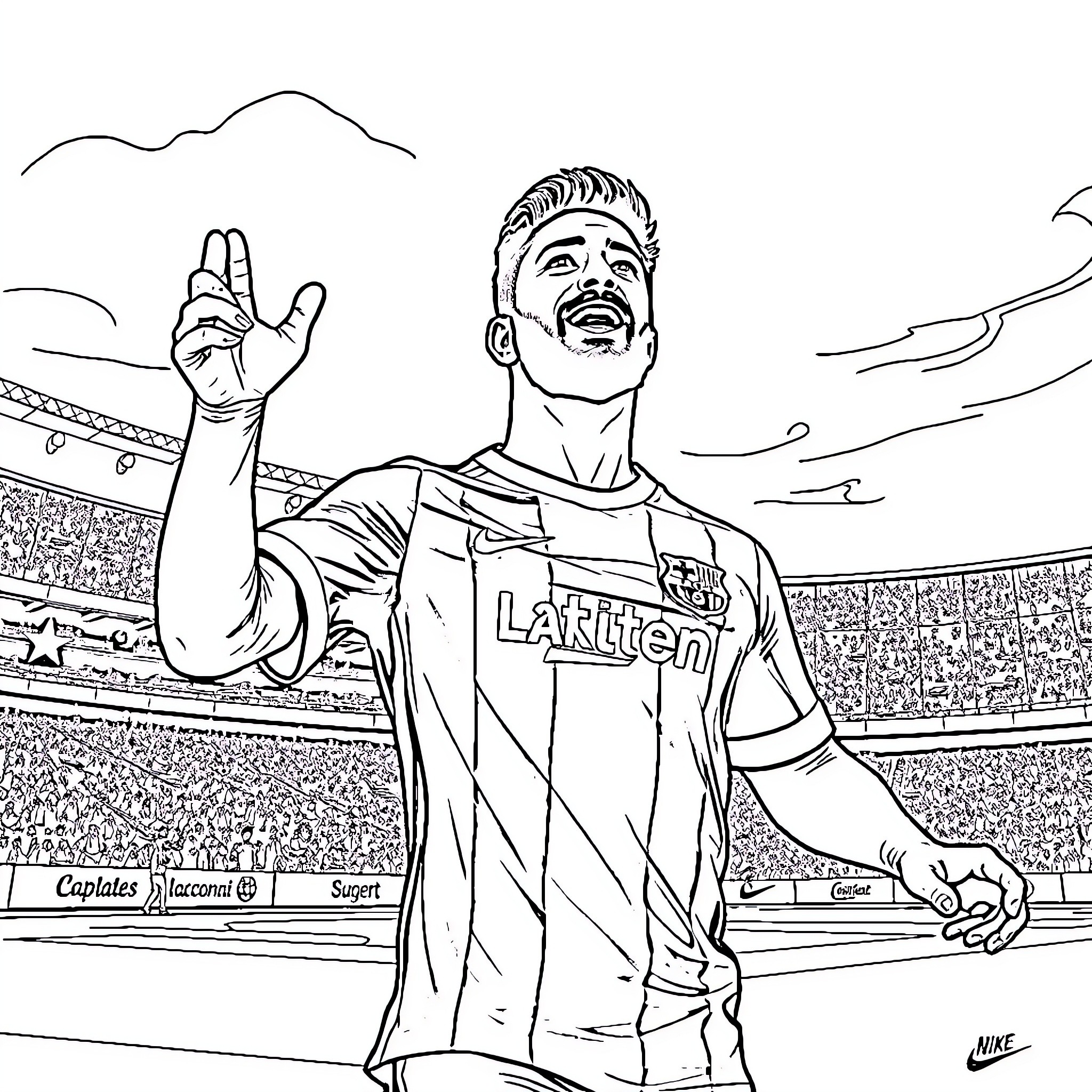 Best Lamine Yamal Coloring Pages (Free Printable PDF)