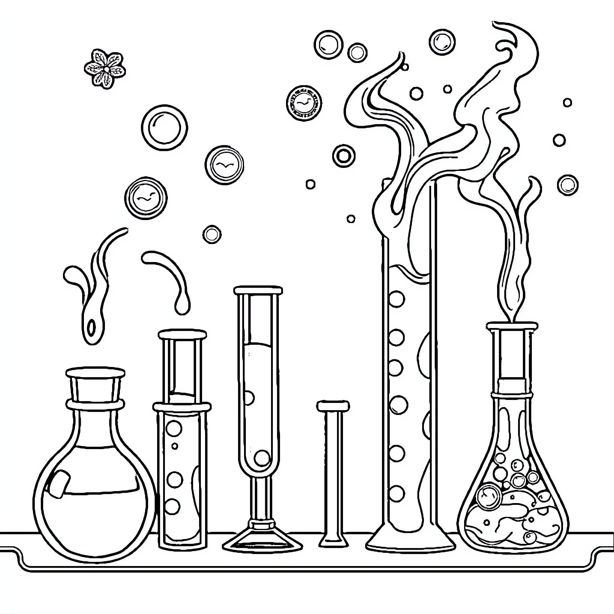 Best Chemical World Coloring Pages (Free Printable PDF)