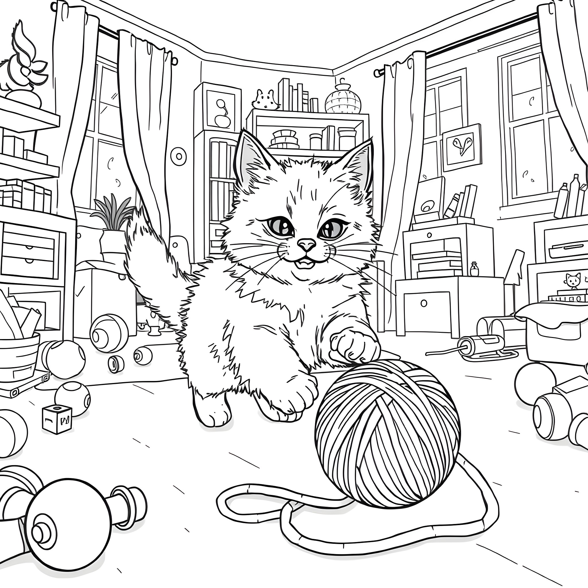 103 Best Cat Coloring Pages (Free Printable PDFs)