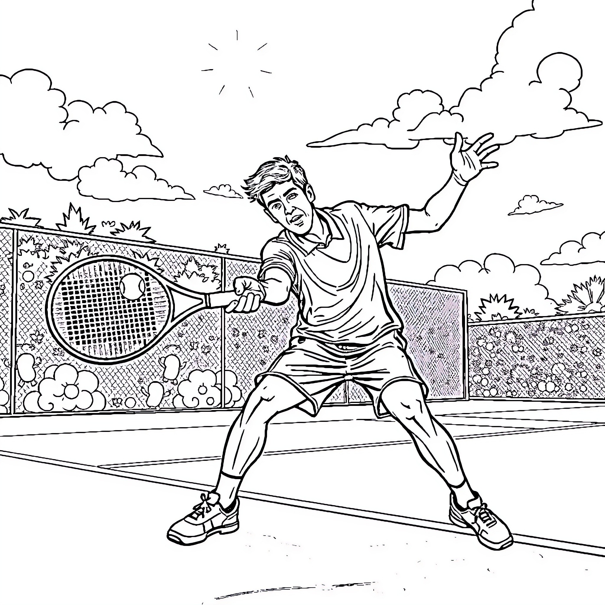 3 Best Carlos Alcaraz Coloring Pages (Free Printable PDFs)
