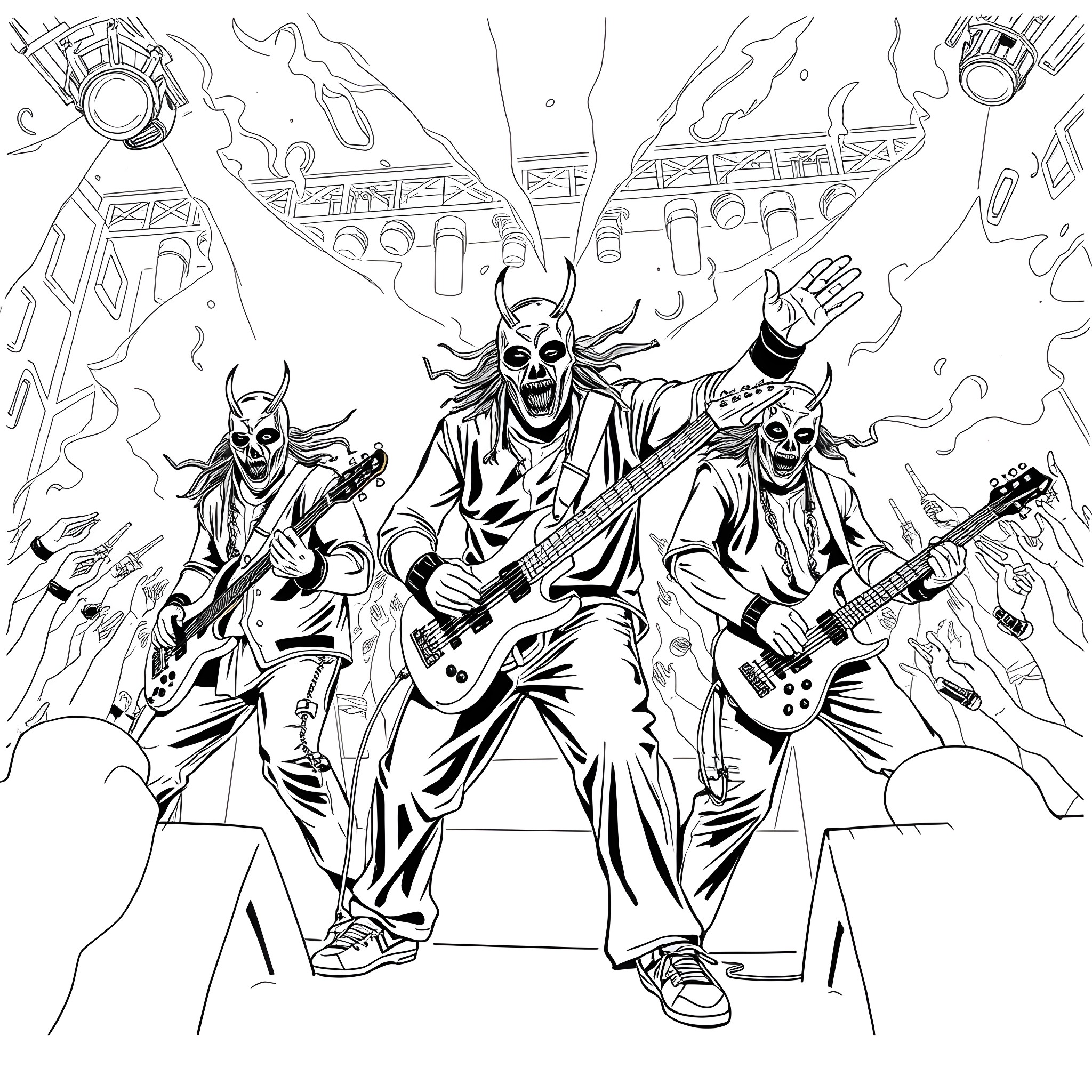 Best Slipknot Coloring Pages (Free Printable PDF)