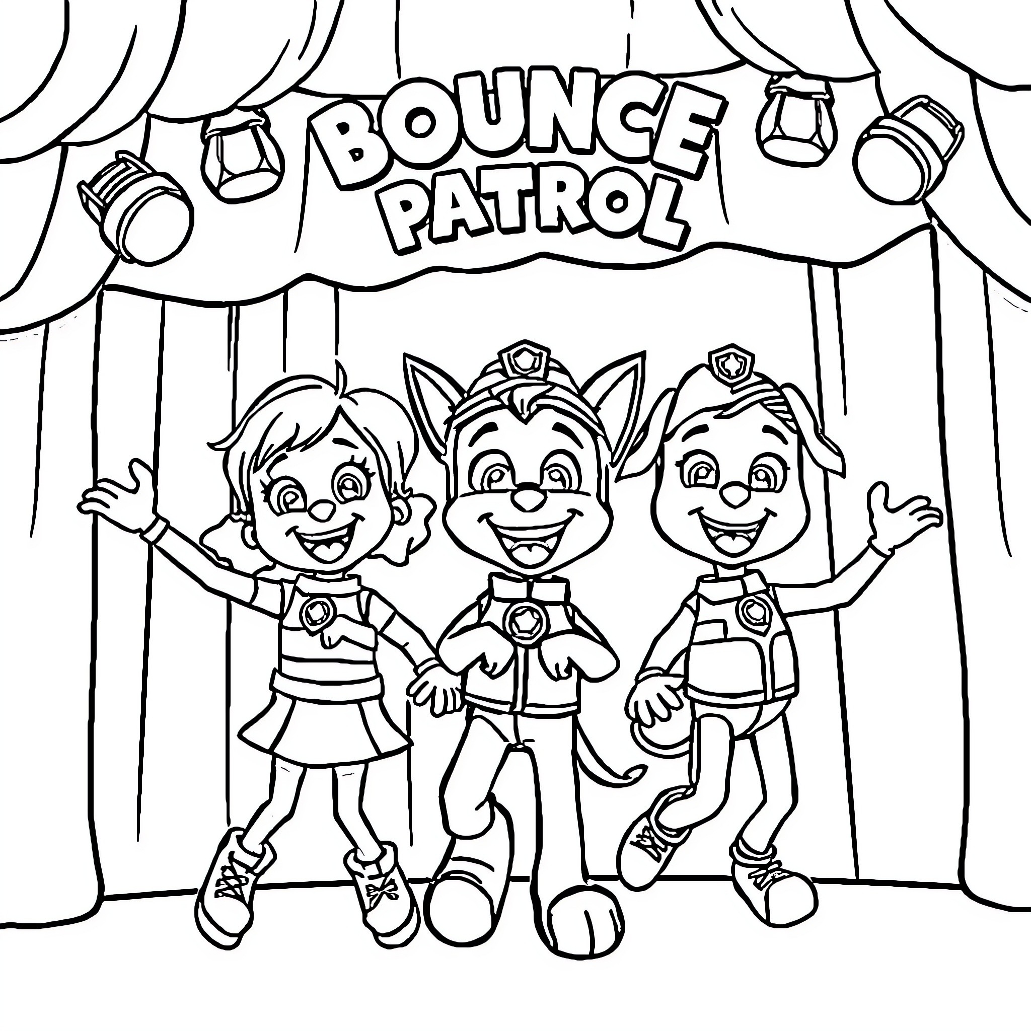 Best Bounce Patrol Coloring Pages (Free Printable PDF)