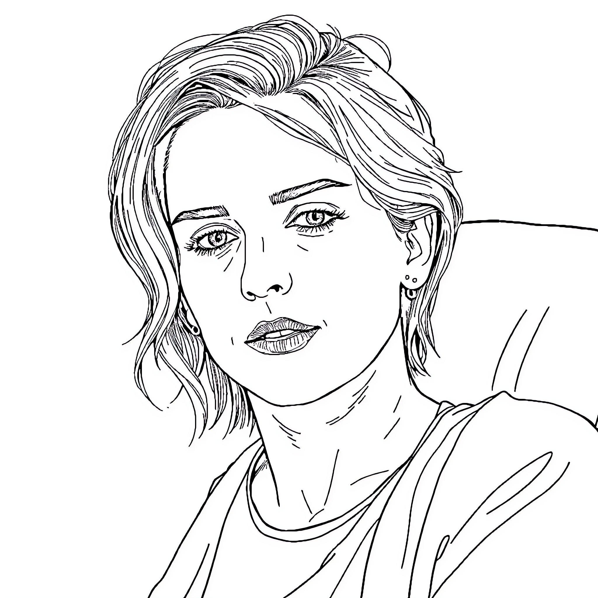 Best Scarlett Johansson Coloring Pages (Free Printable PDF)