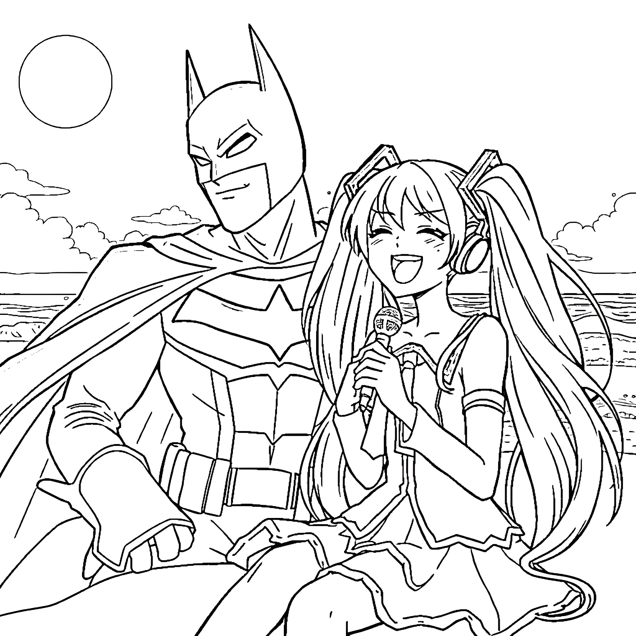 69 Best Hatsune Miku Coloring Pages (Free Printable PDFs)