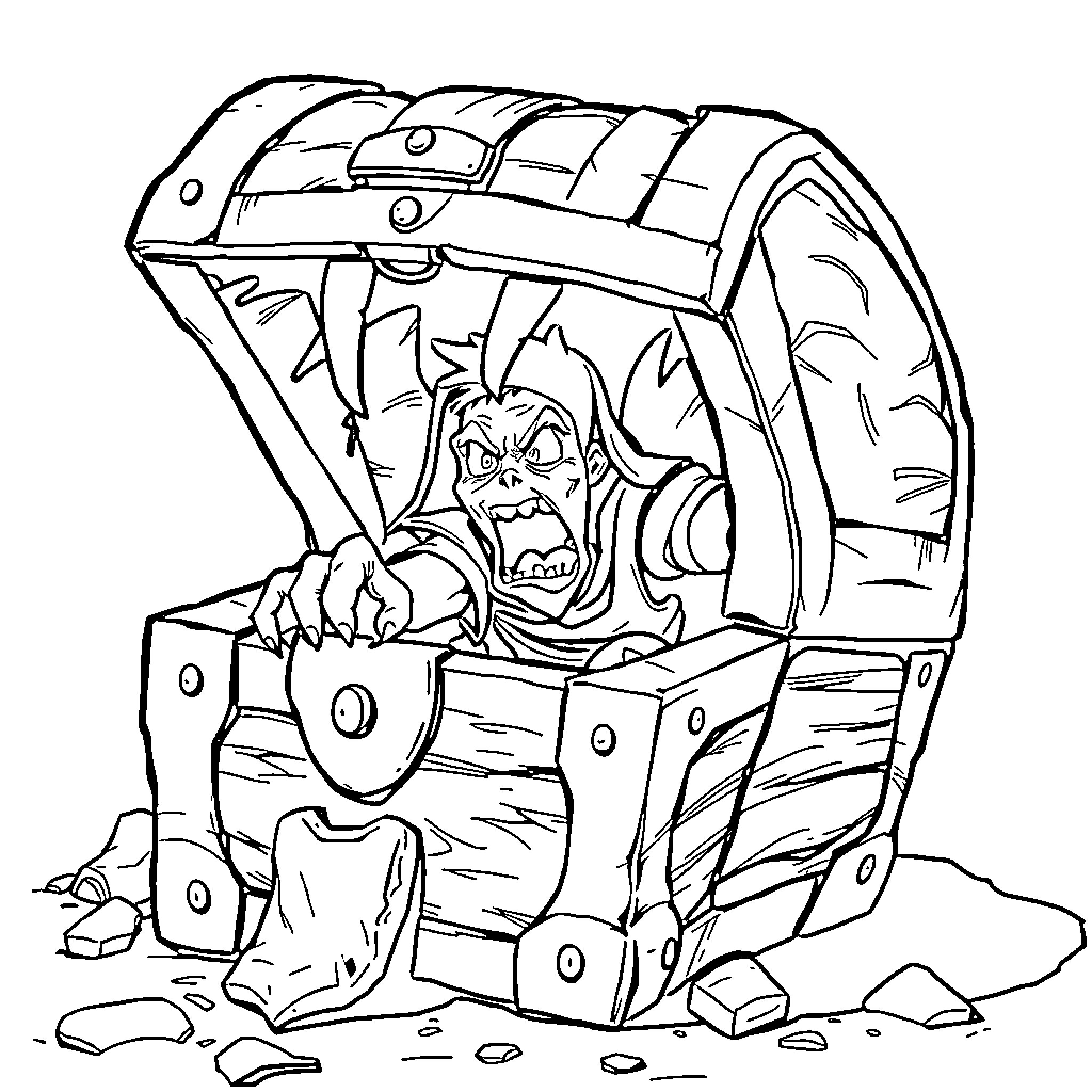 Best Mimic Coloring Pages (Free Printable PDF)