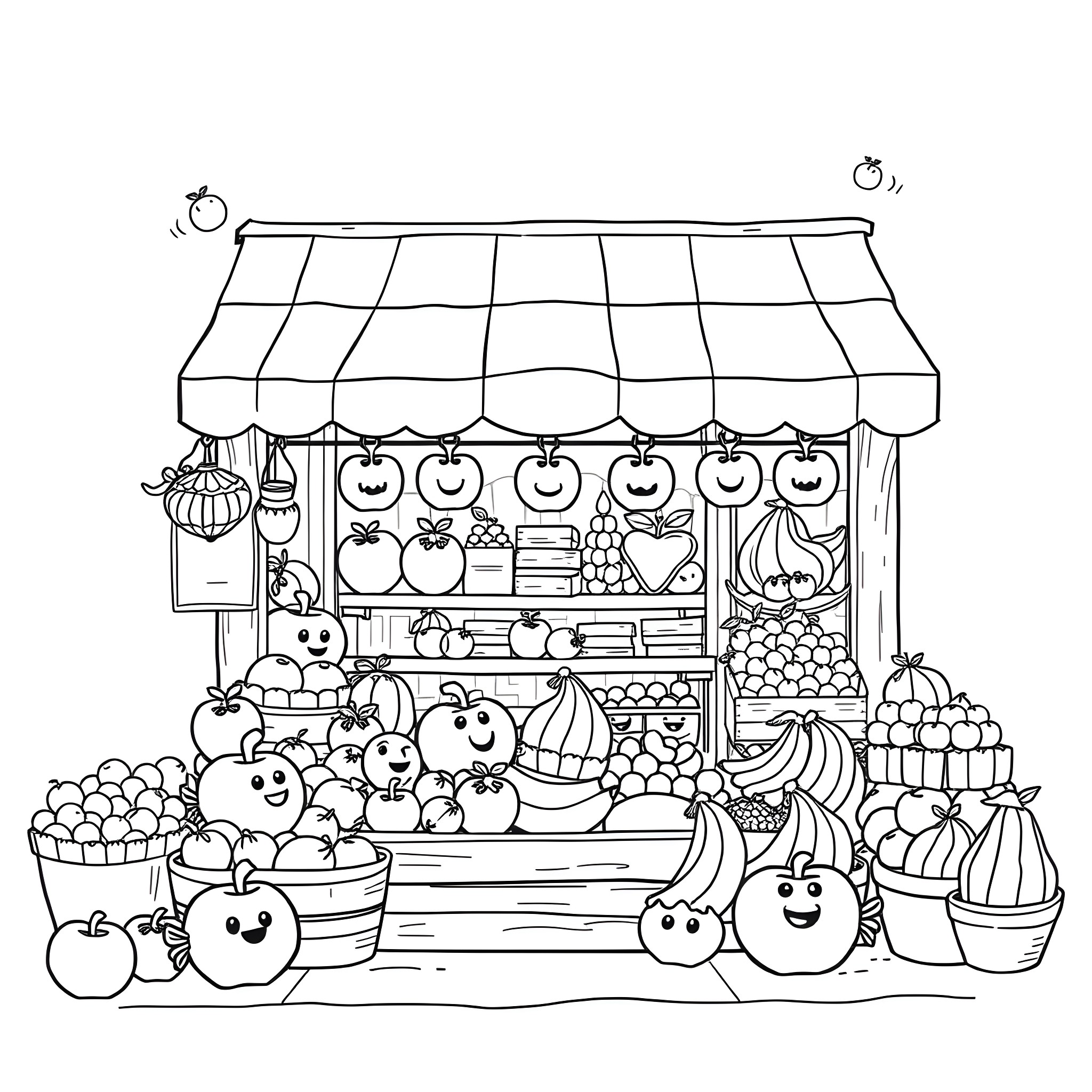 49 Best Fruit Coloring Pages (Free Printable PDFs)