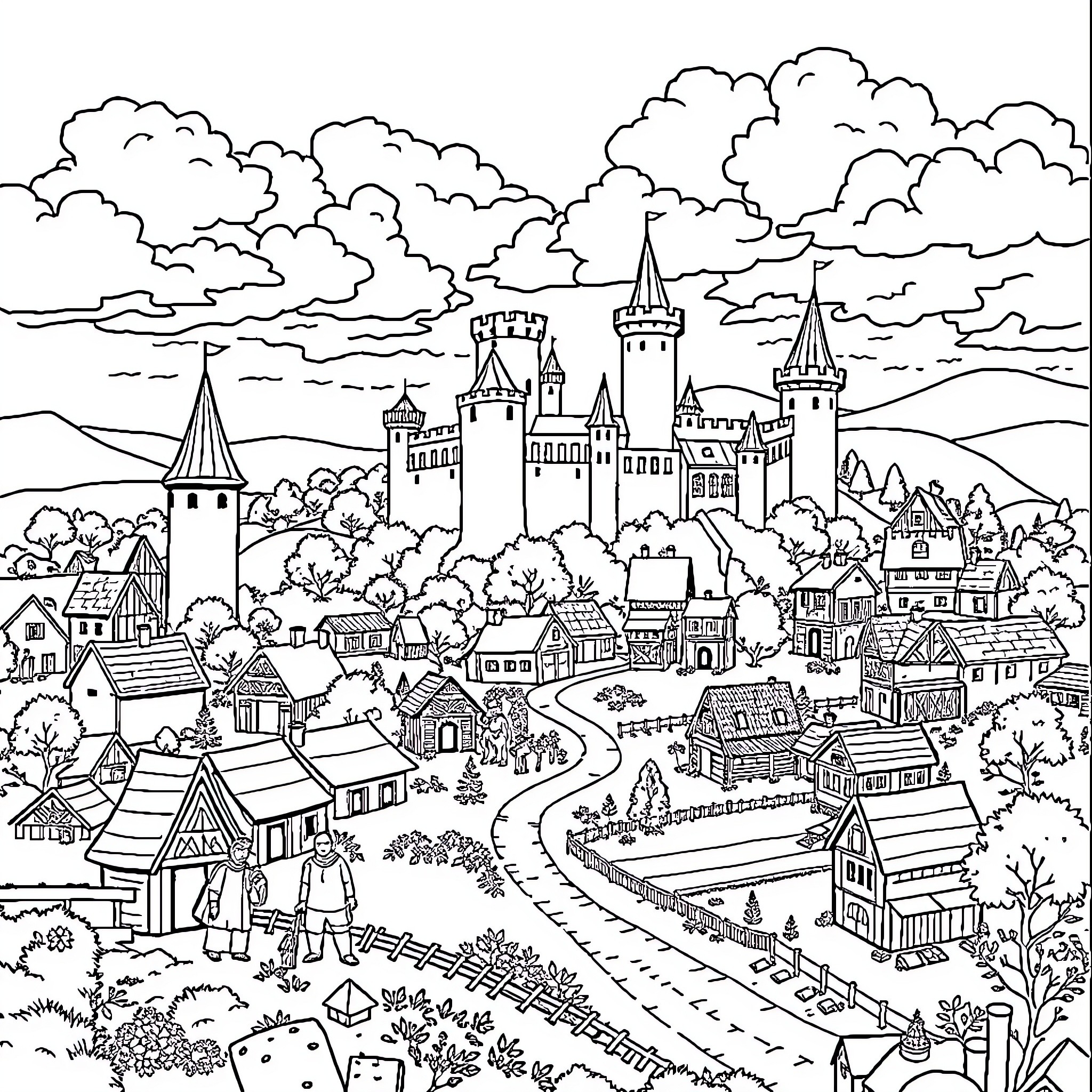 Best Feudalism Coloring Pages (Free Printable PDF)