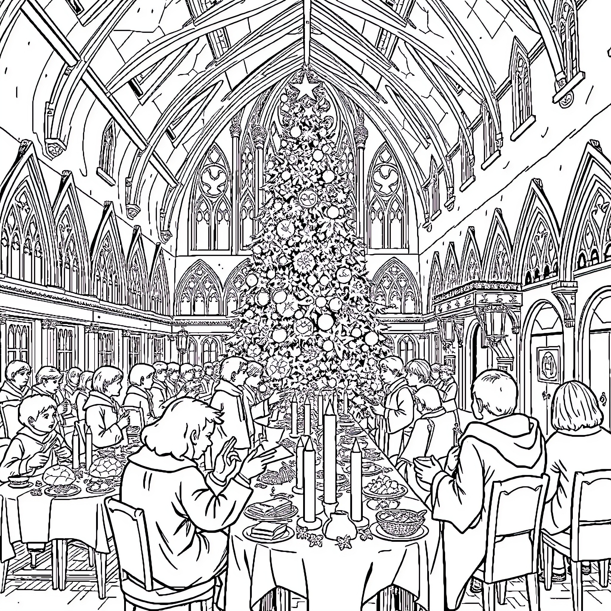 Best Harry Potter Coloring Pages (Free Printable PDF)