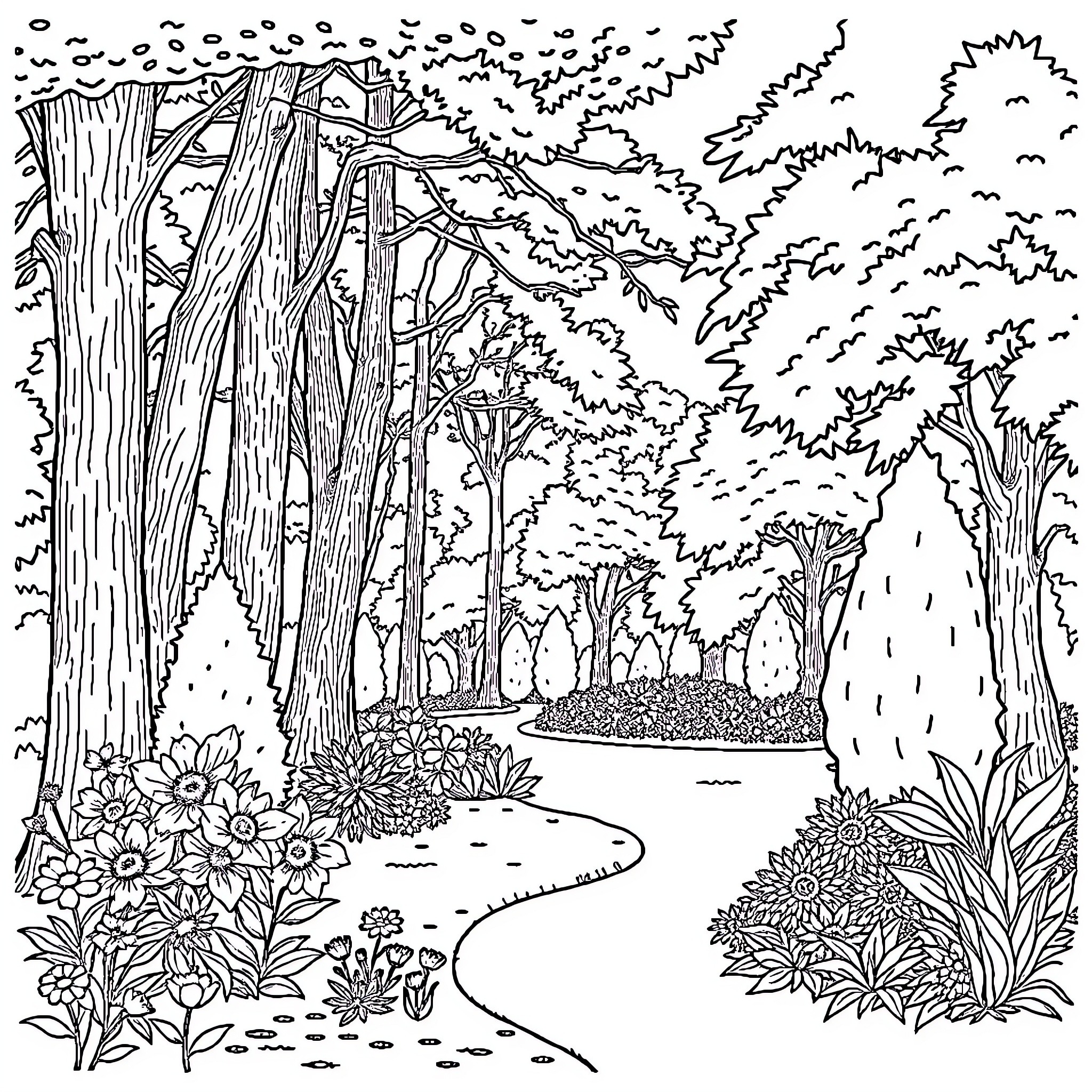 Best Park Coloring Pages (Free Printable PDF)