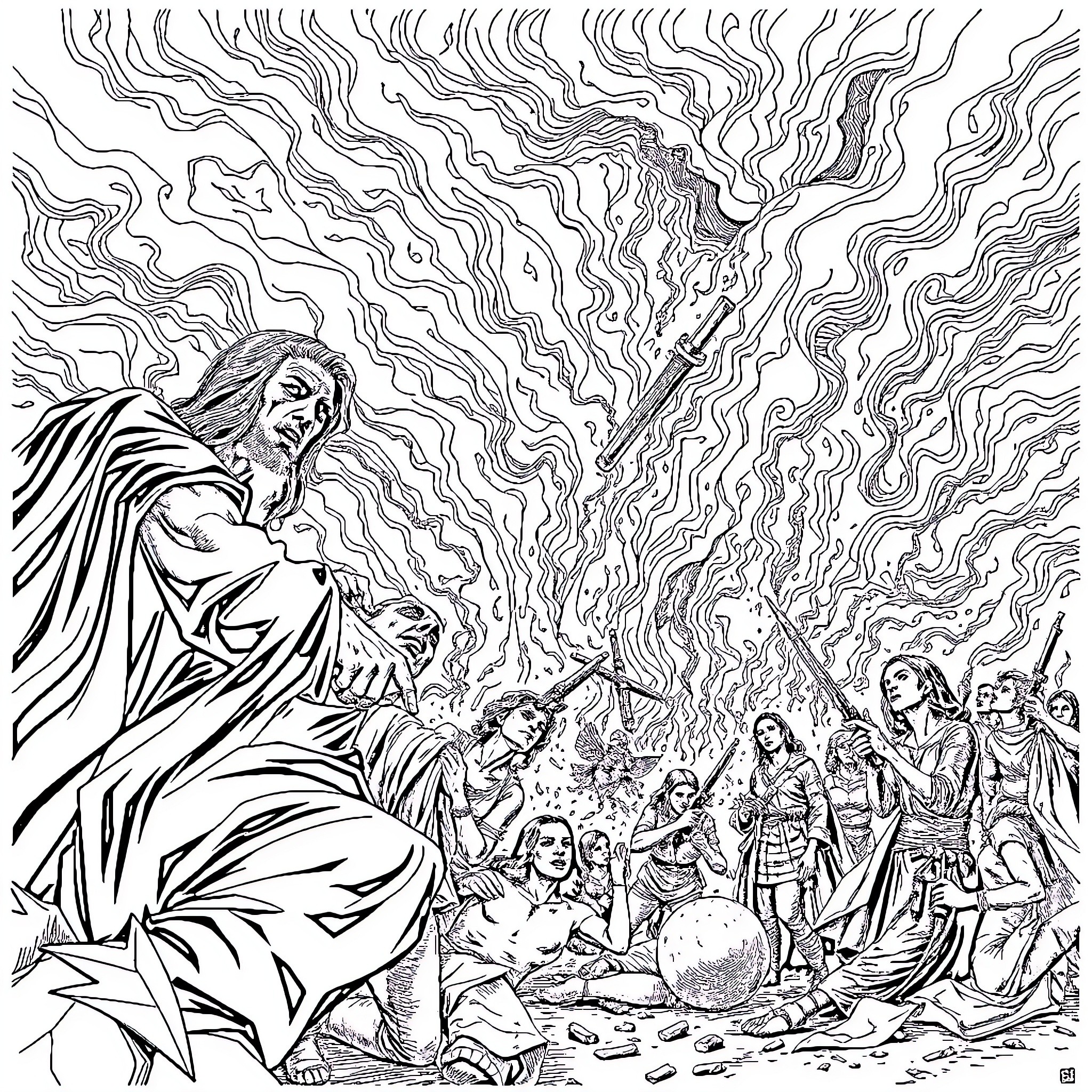 Best Doomsday Coloring Pages (Free Printable PDF)