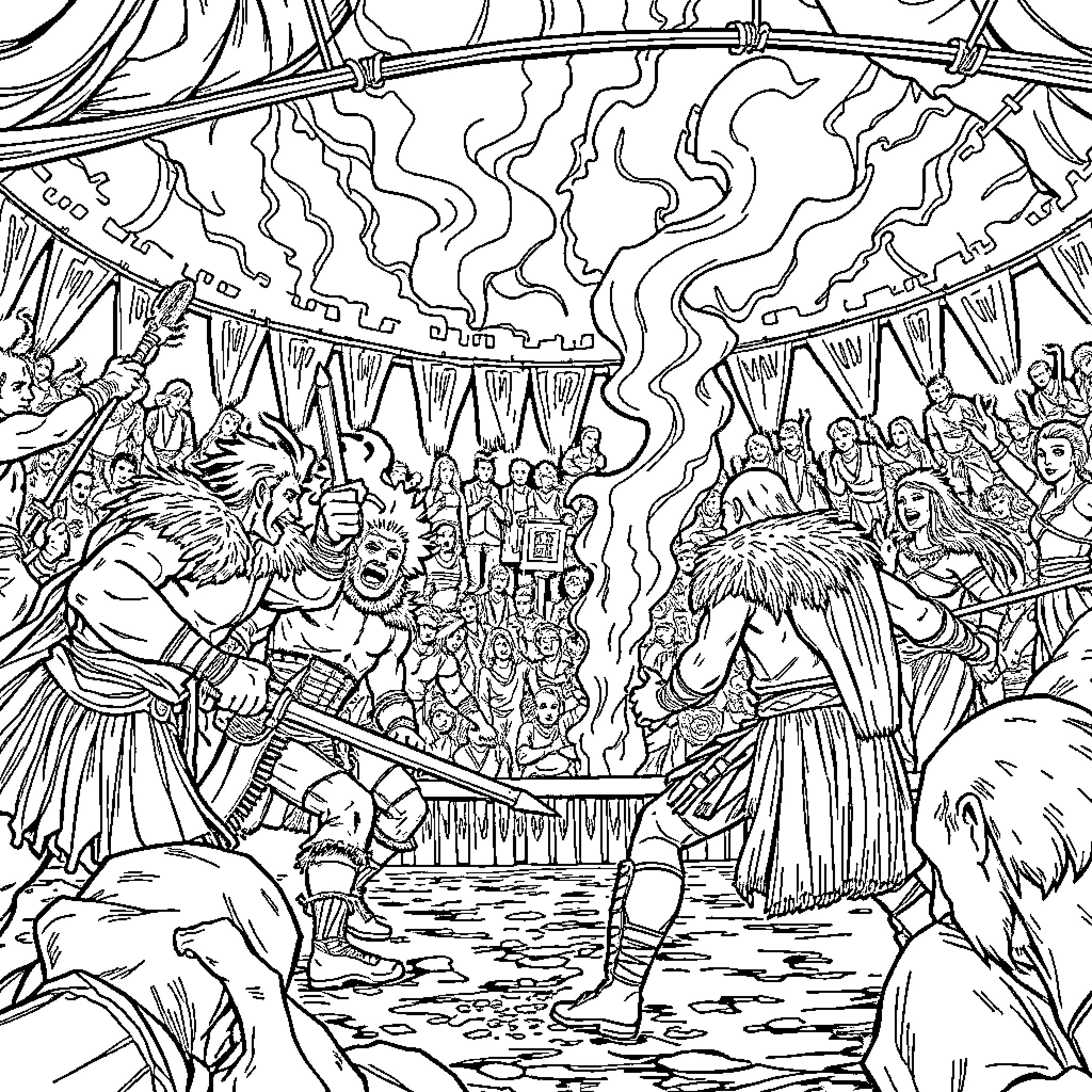 Best Hunger Games Coloring Pages (Free Printable PDF)