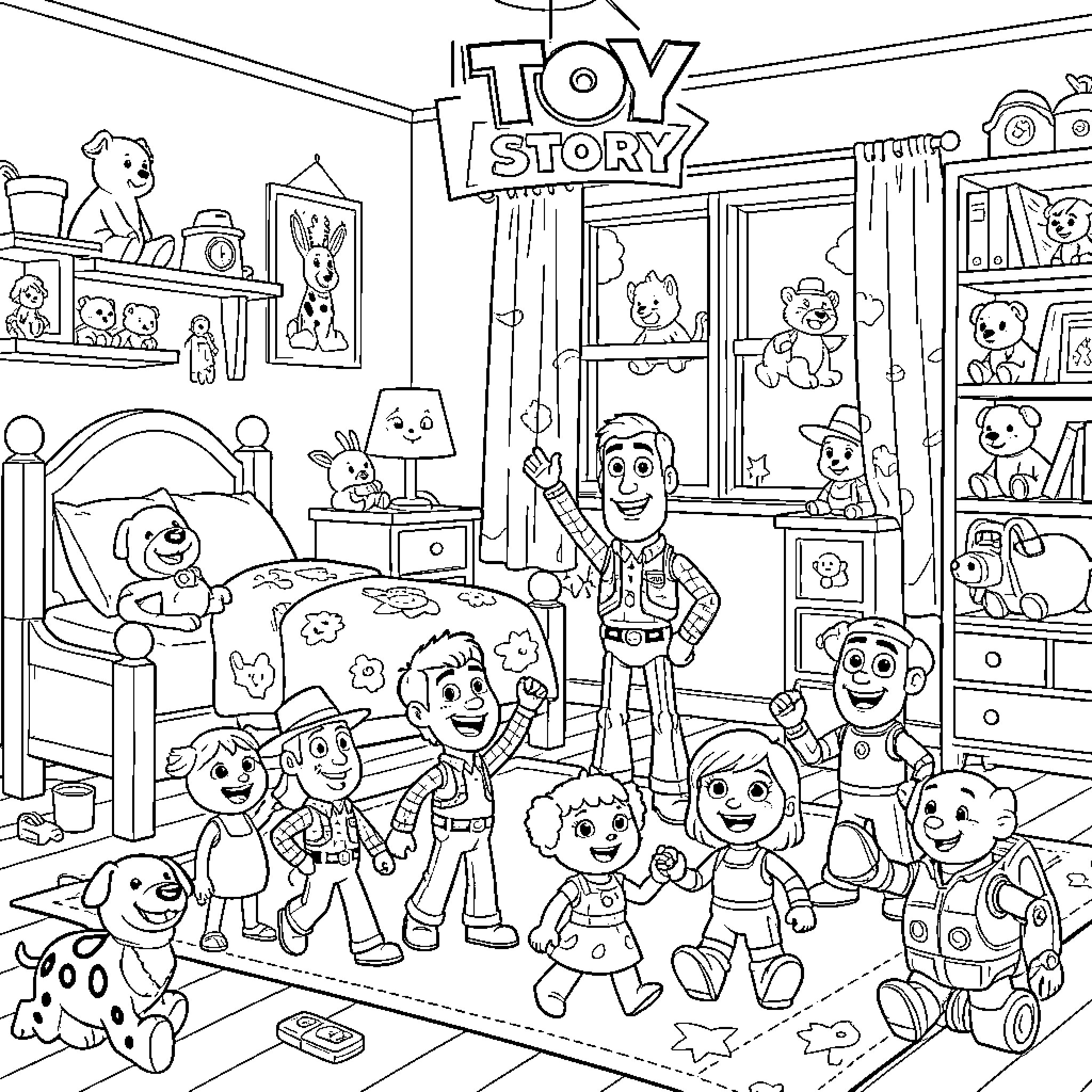 Best Toy Coloring Pages (Free Printable PDF)