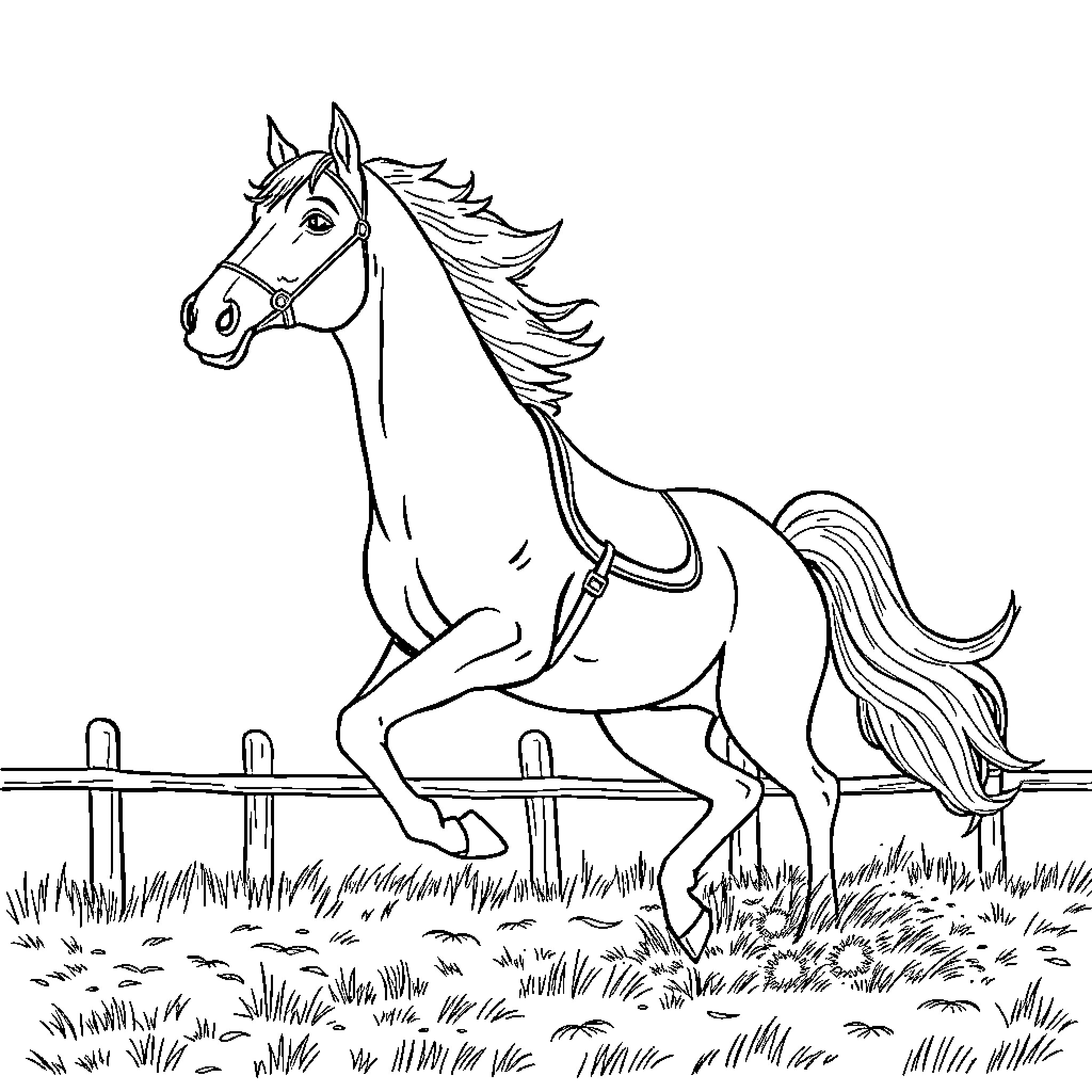Best Cheval Coloring Pages (Free Printable PDF)