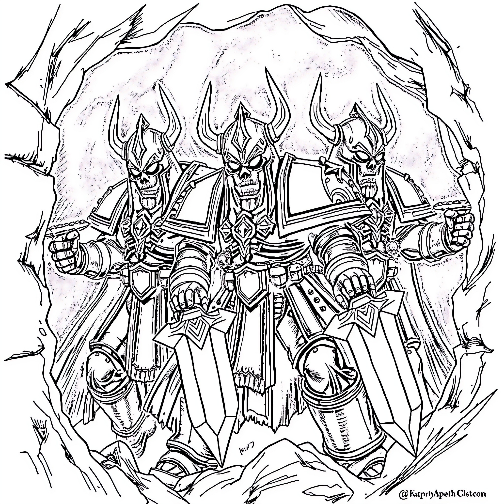 Best Night Lords Coloring Pages (Free Printable PDF)