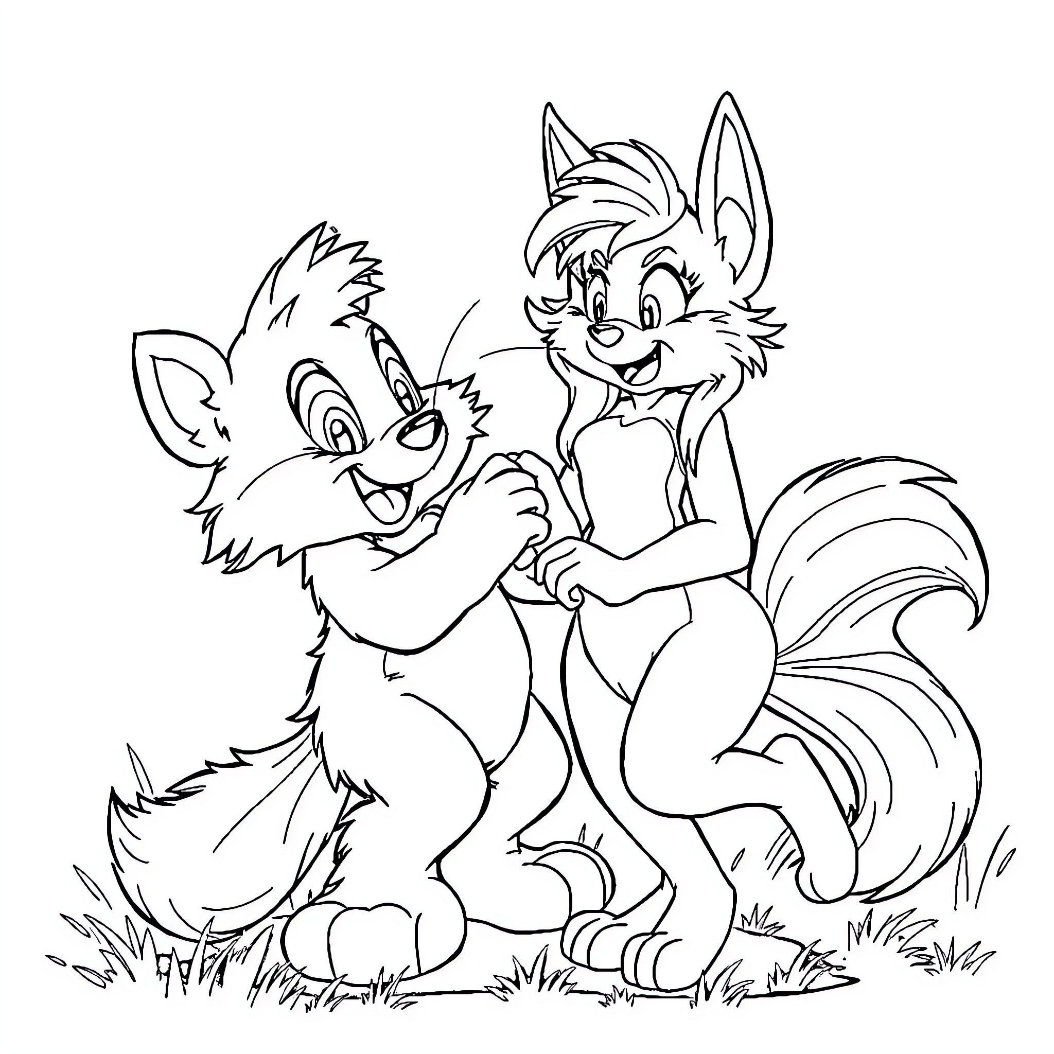 Best Furry Coloring Pages (Free Printable PDF)