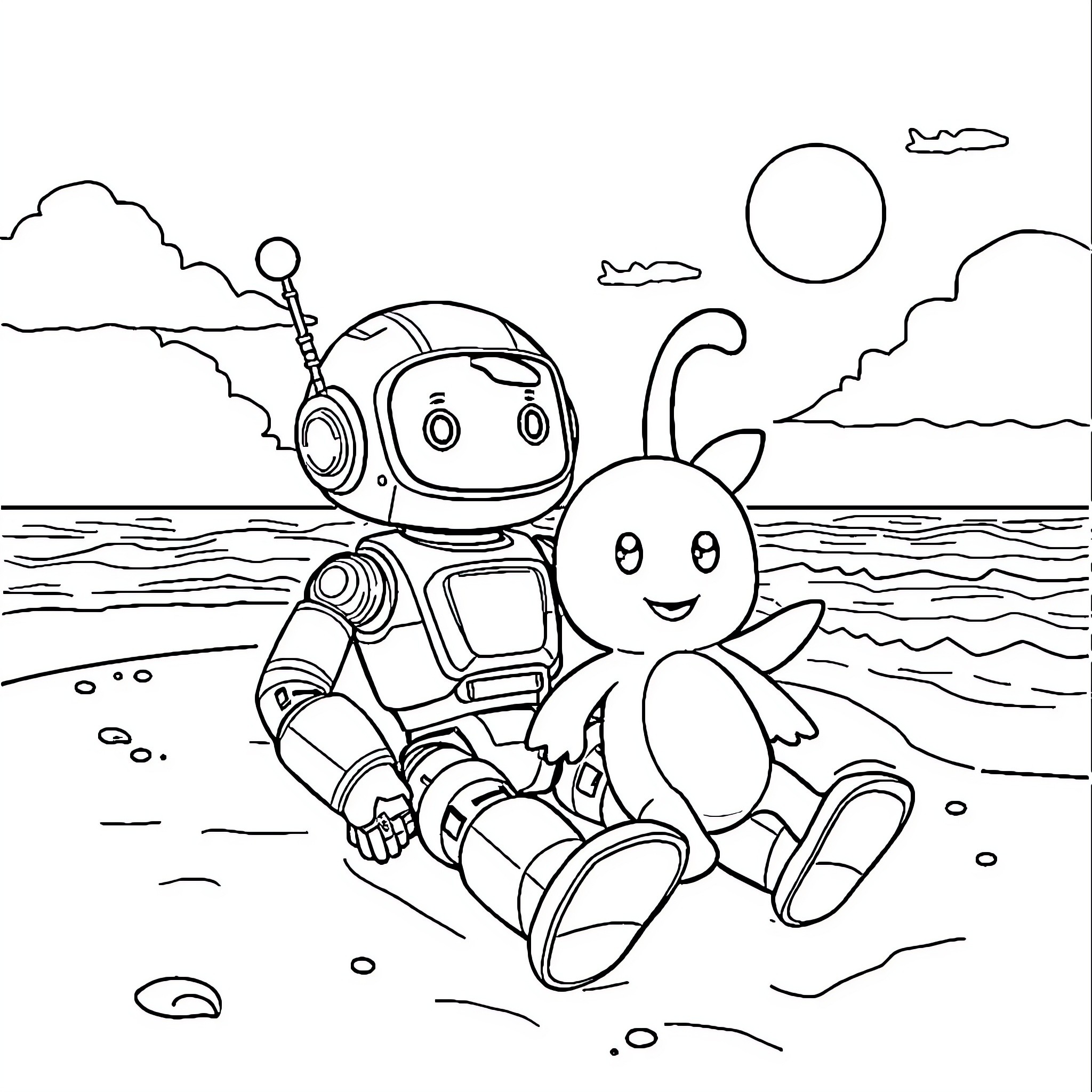 Best Astrobot Coloring Pages (Free Printable PDF)