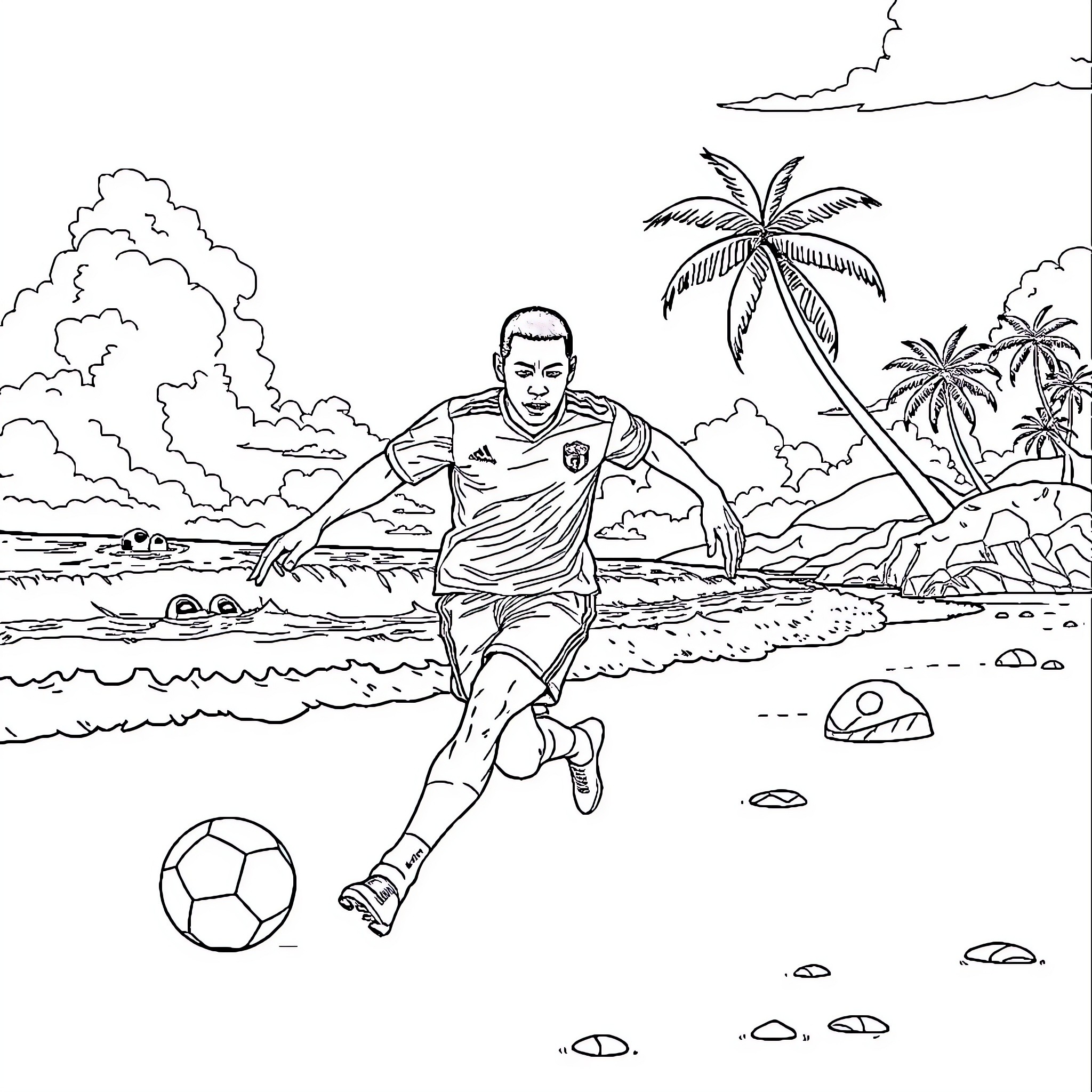 Best Mbappe Coloring Pages (Free Printable PDF)