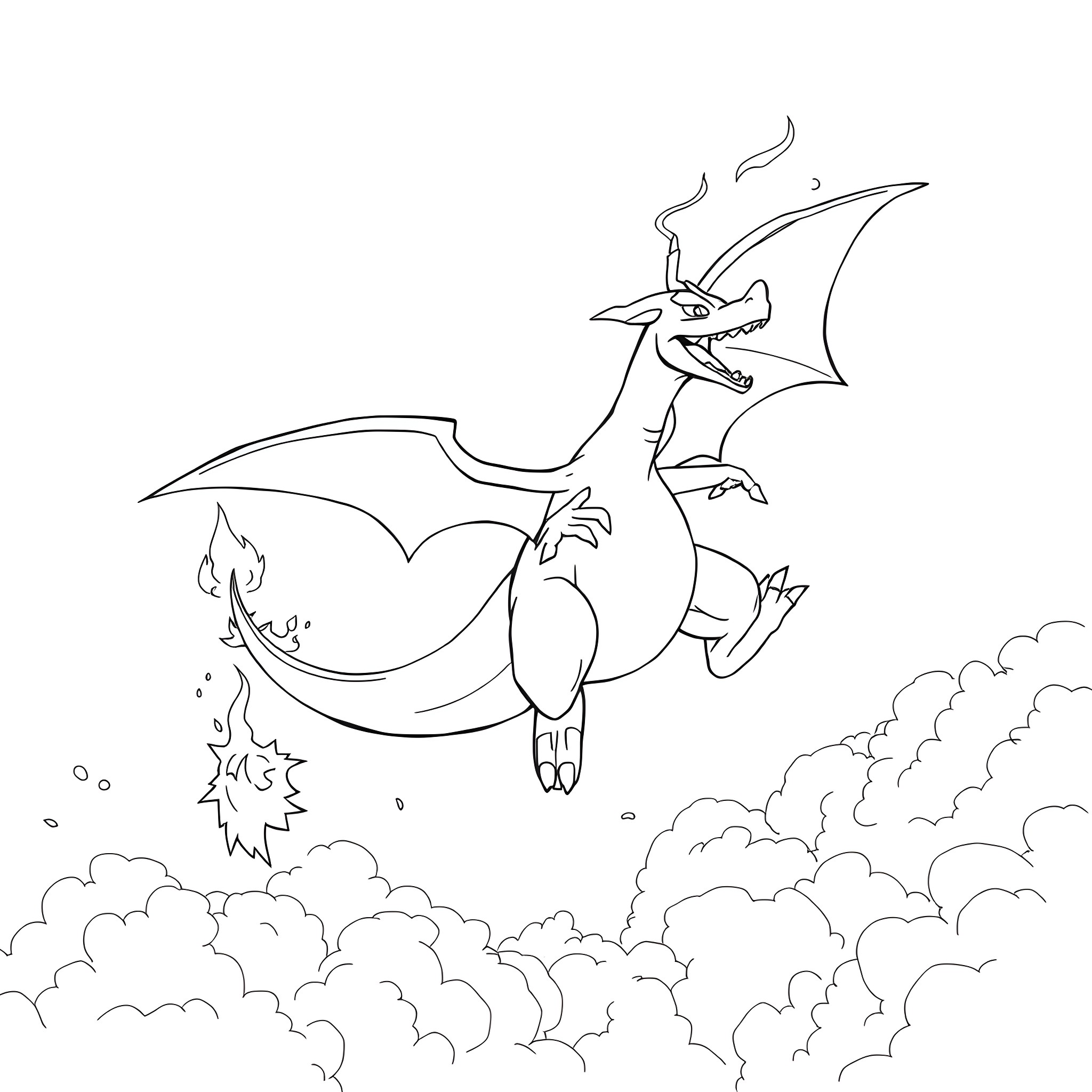 Best Charizard Coloring Pages (Free Printable PDF)