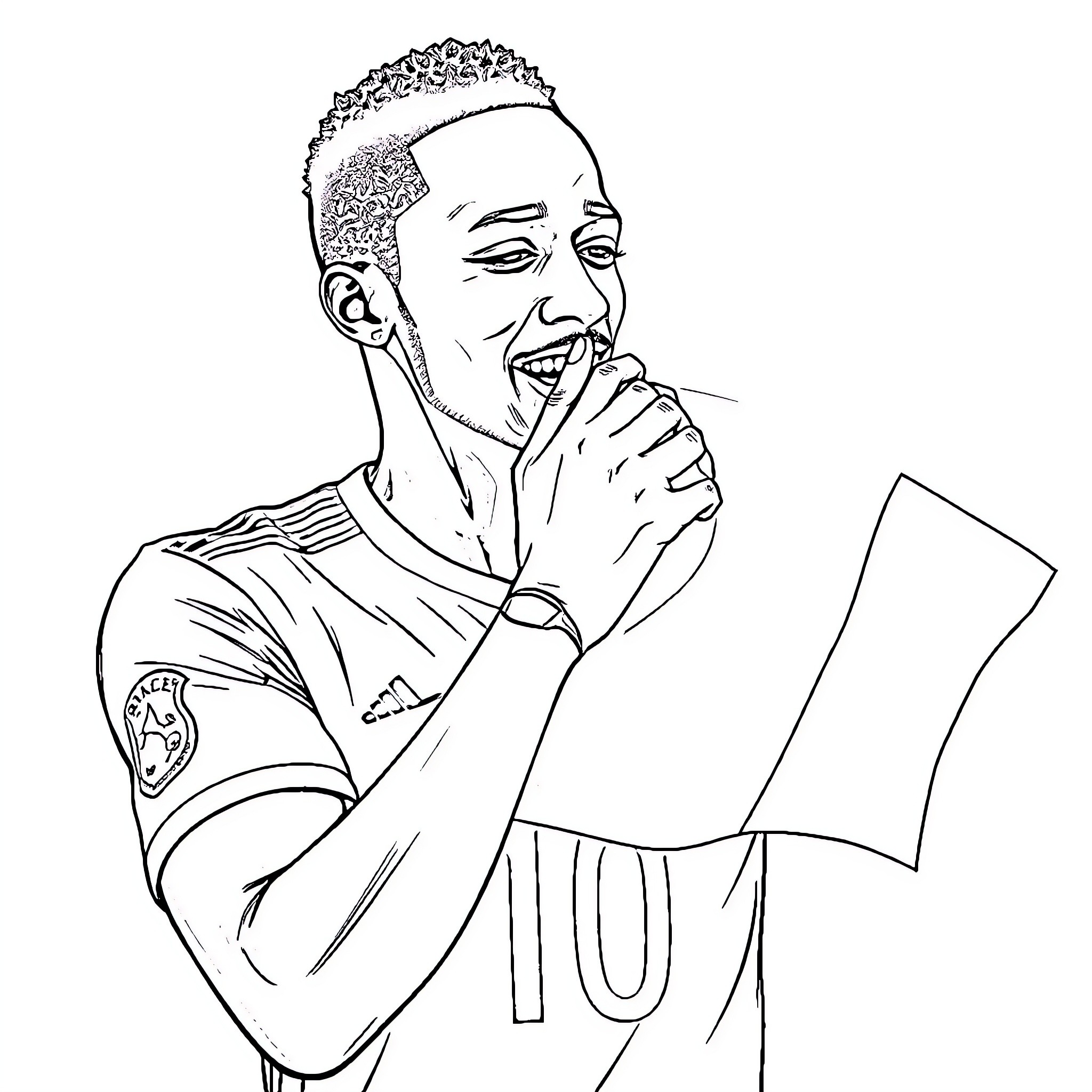 Best Ousmane Dembélé Coloring Pages (Free Printable PDF)