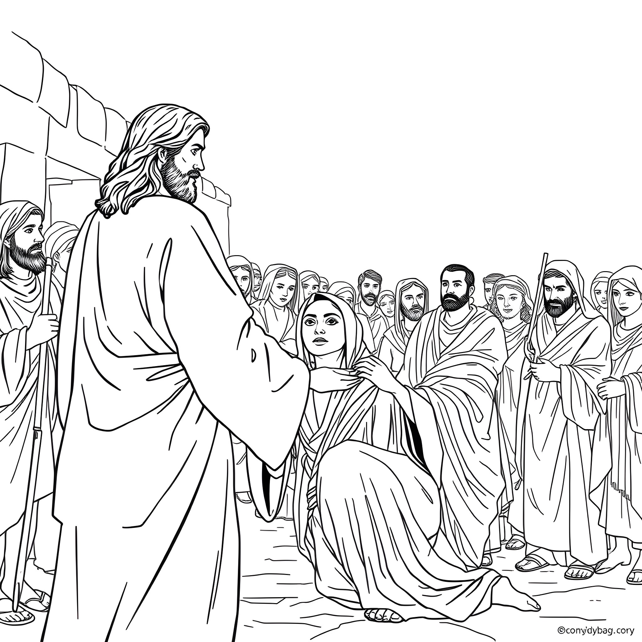 47 Best Jesus Coloring Pages (Free Printable PDFs)