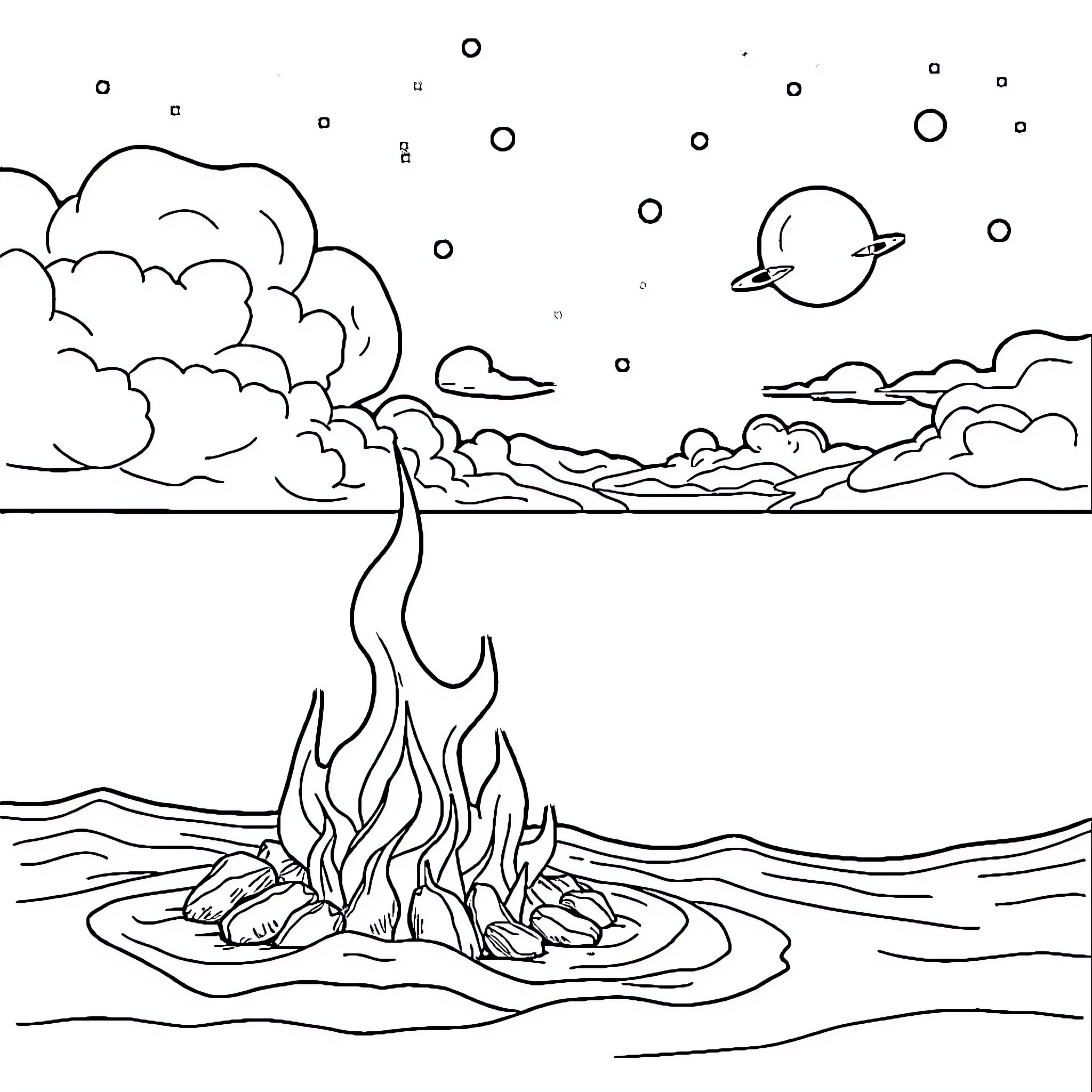 10 Best Fire Coloring Pages (Free Printable PDFs)