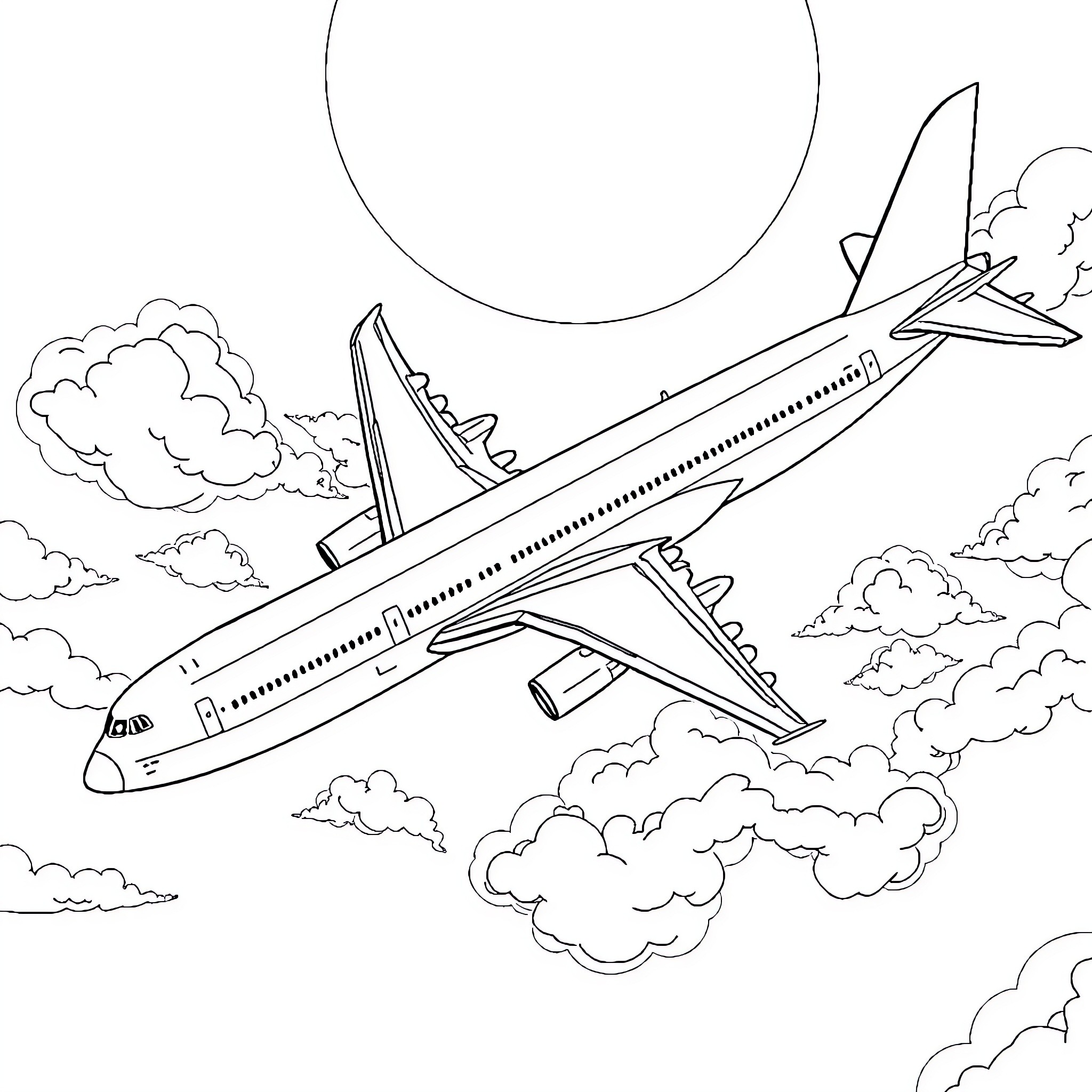 Best Boeing 747 Coloring Pages (Free Printable PDF)