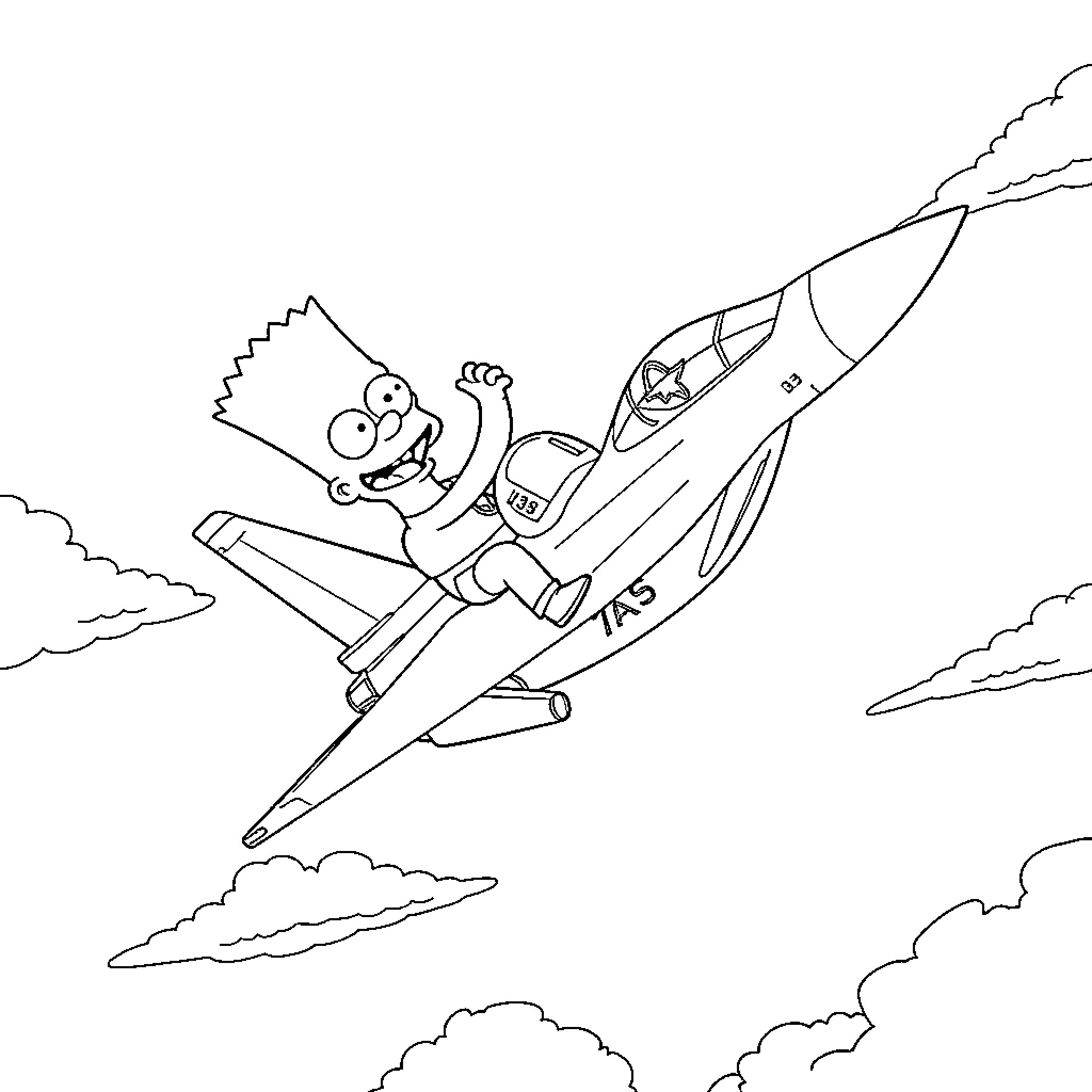Best Bart Simpson Coloring Pages (Free Printable PDF)